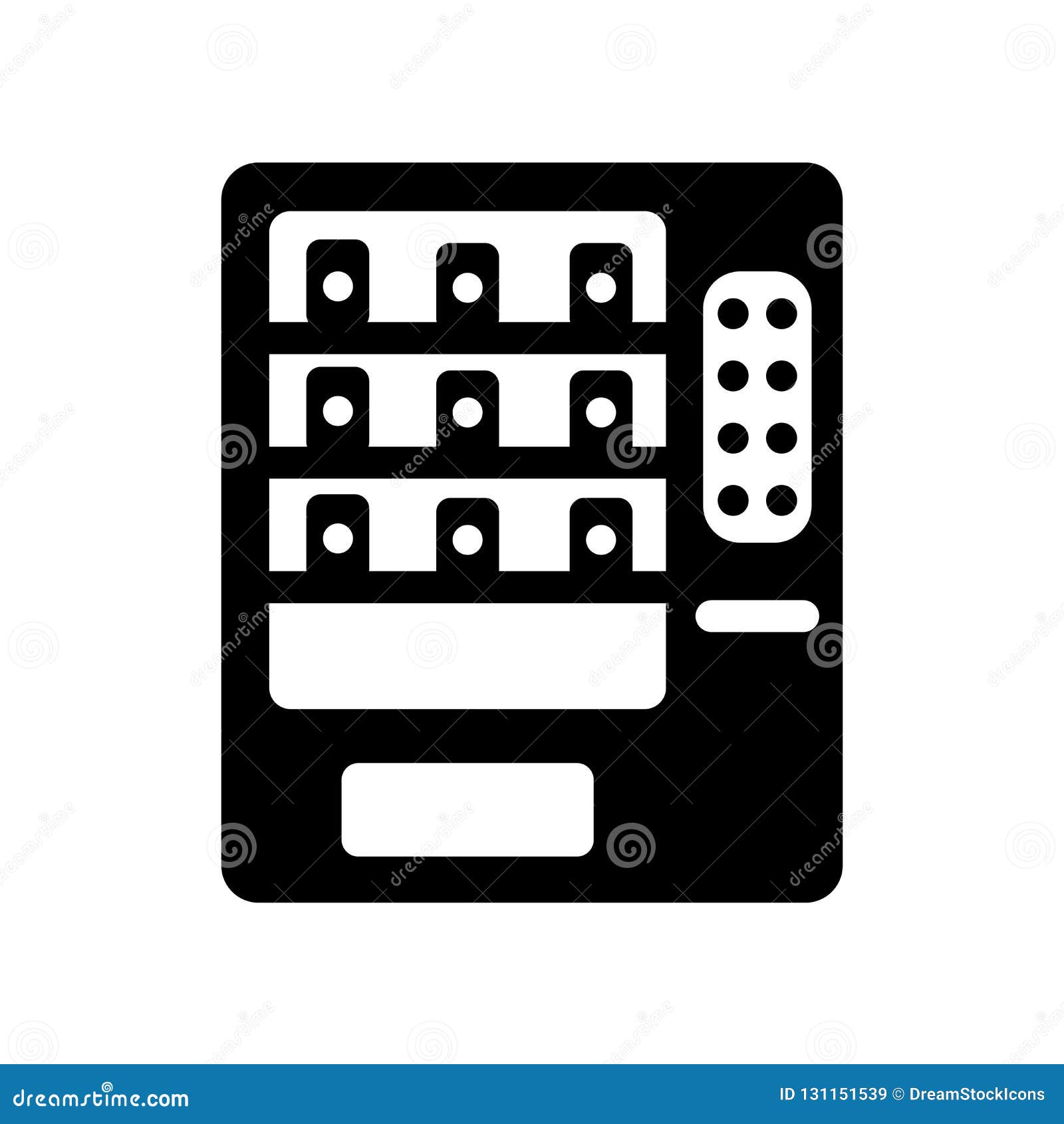 Vending Machine Icon. Trendy Vending Machine Logo Concept on White ... Vending Machine Icon. Trendy Vending Machine Logo Concept on White ...
