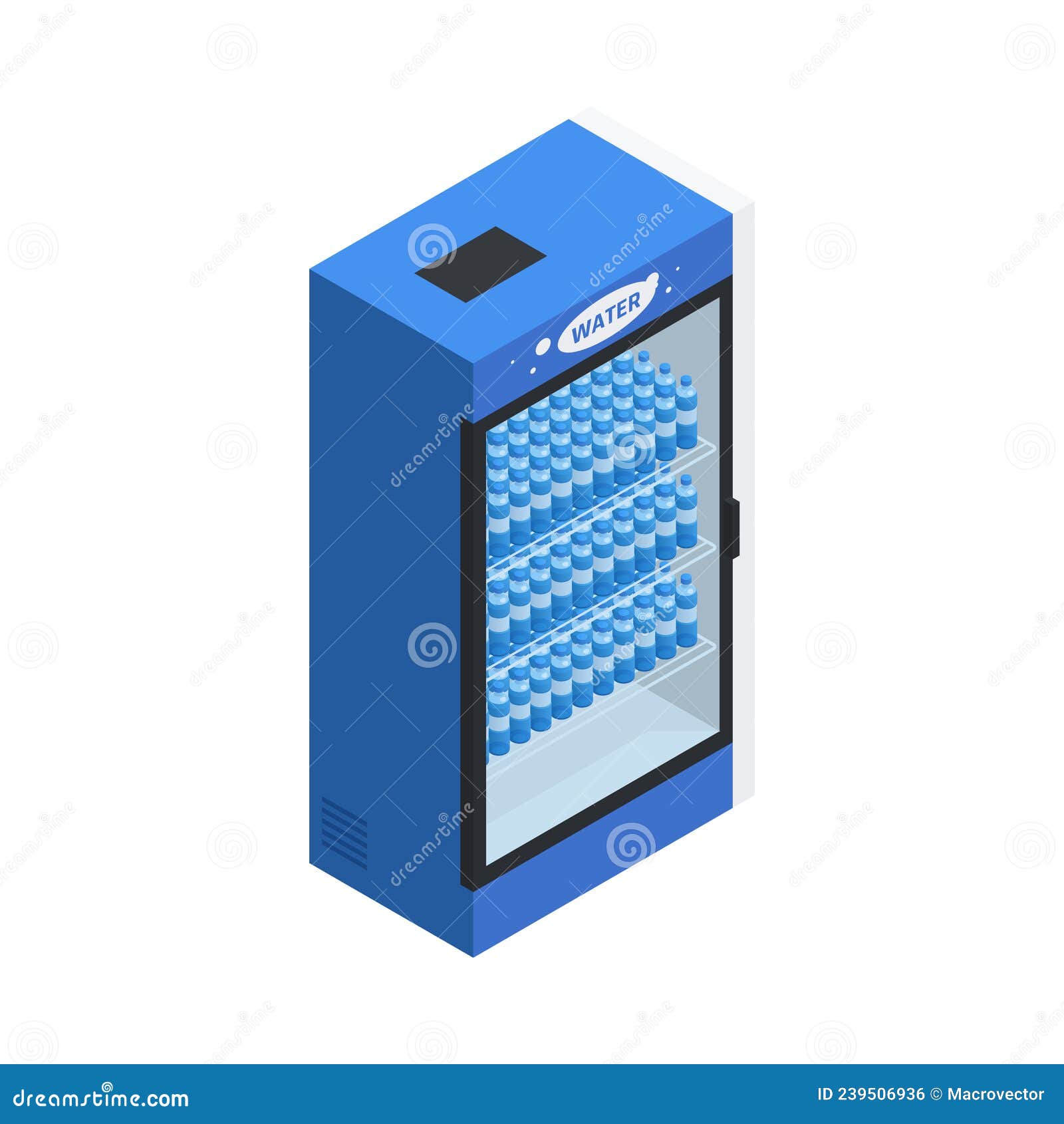 Vending Machine Icon stock vector. Illustration of drink - 239506936