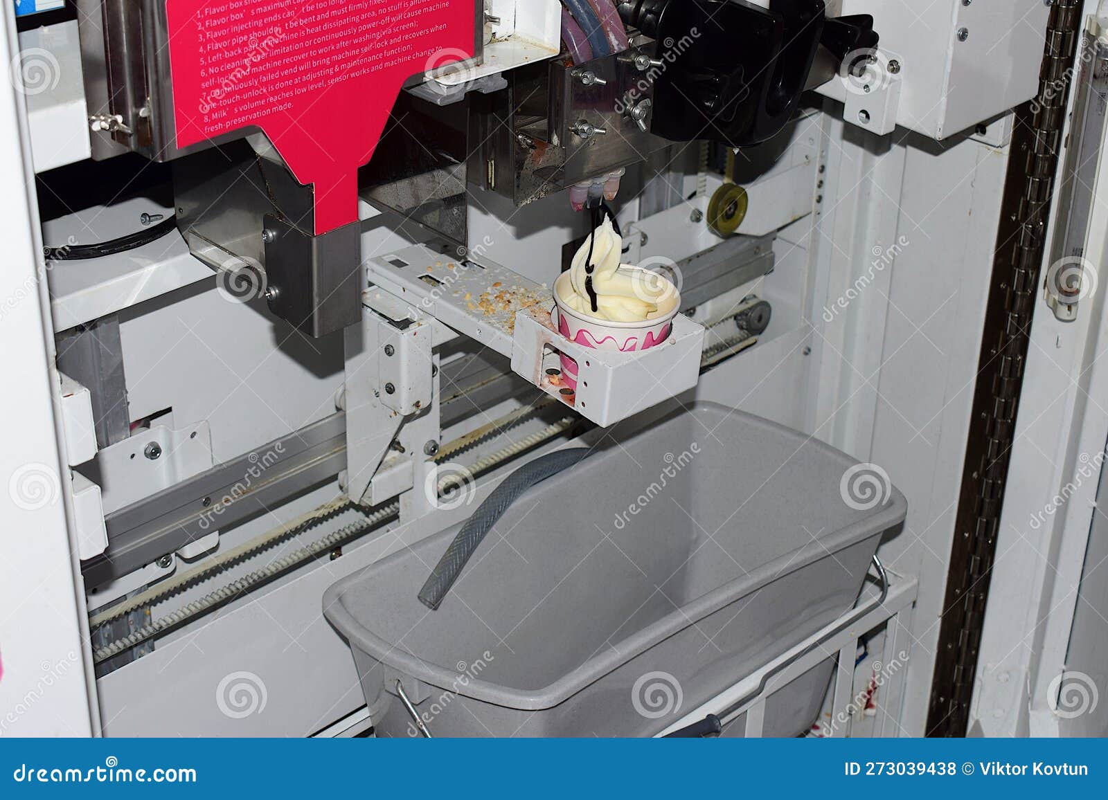 Vending Machine for the Production and Sale of Ice Cream in Open Form ...