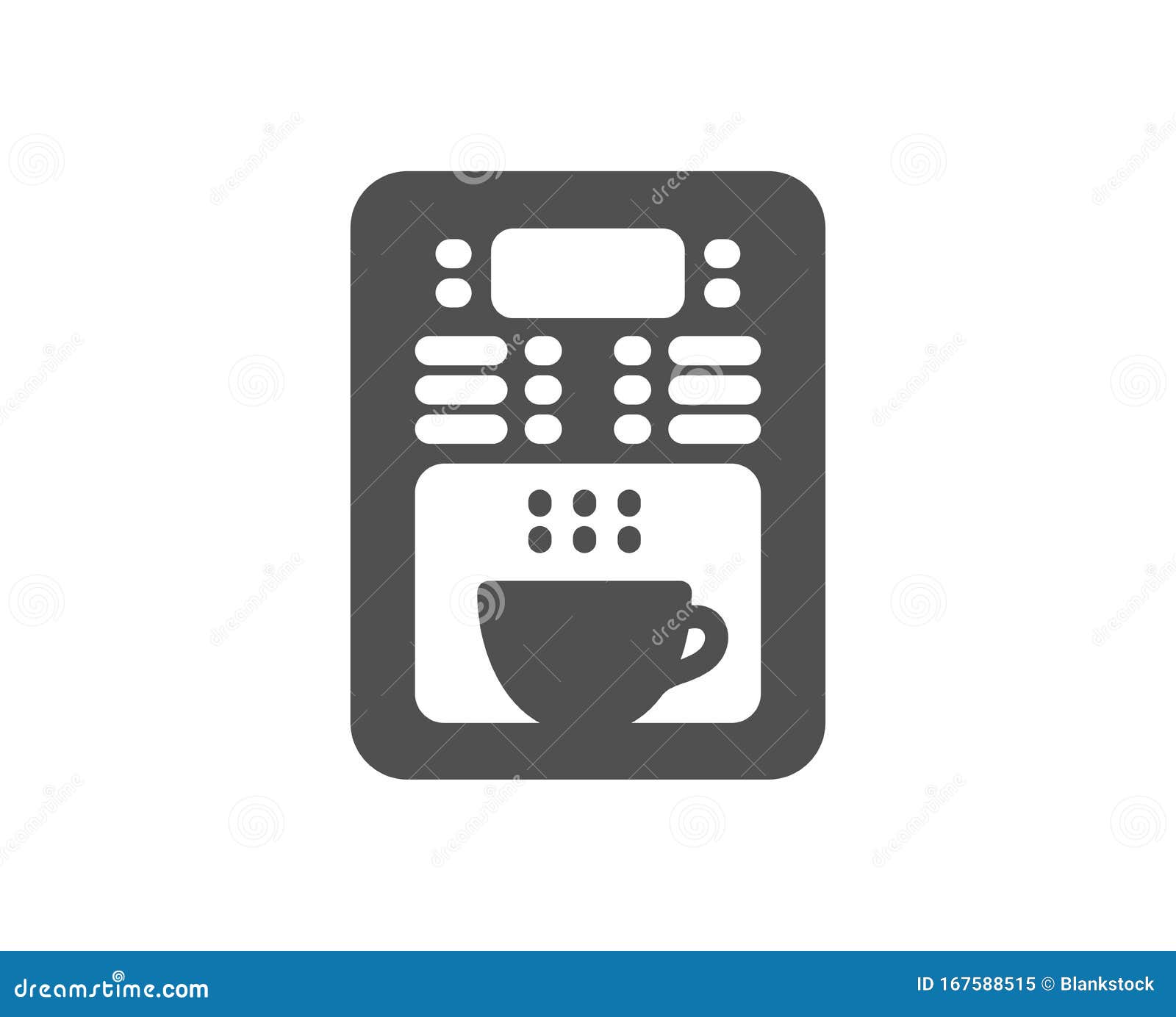 Coffee Maker Icon. Vending Machine Sign. Make Tea. Vector Stock Vector ...