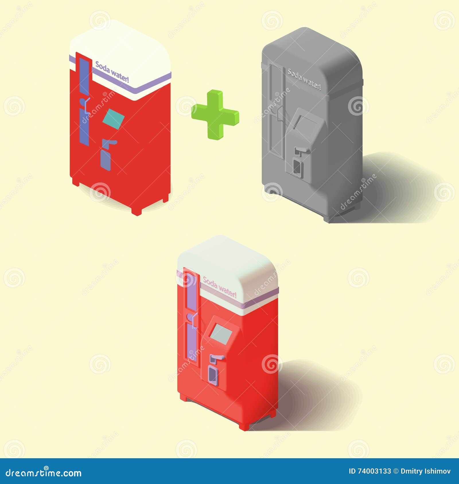 Vintage Vending Machine Advertisement Poster With Snacks And Drinks ...