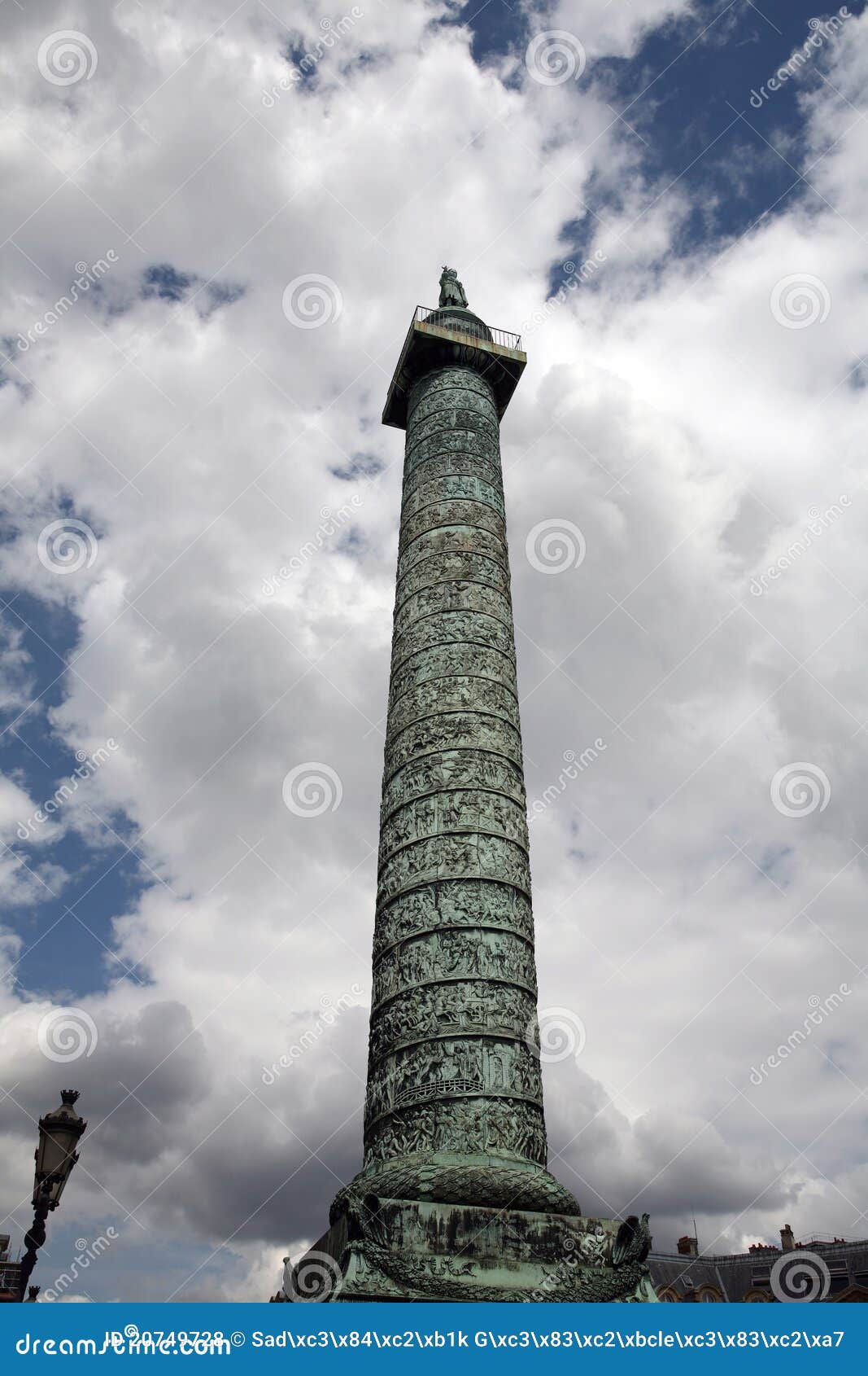 Vendome Column stock photo. Image of bonaparte, historical - 20749728