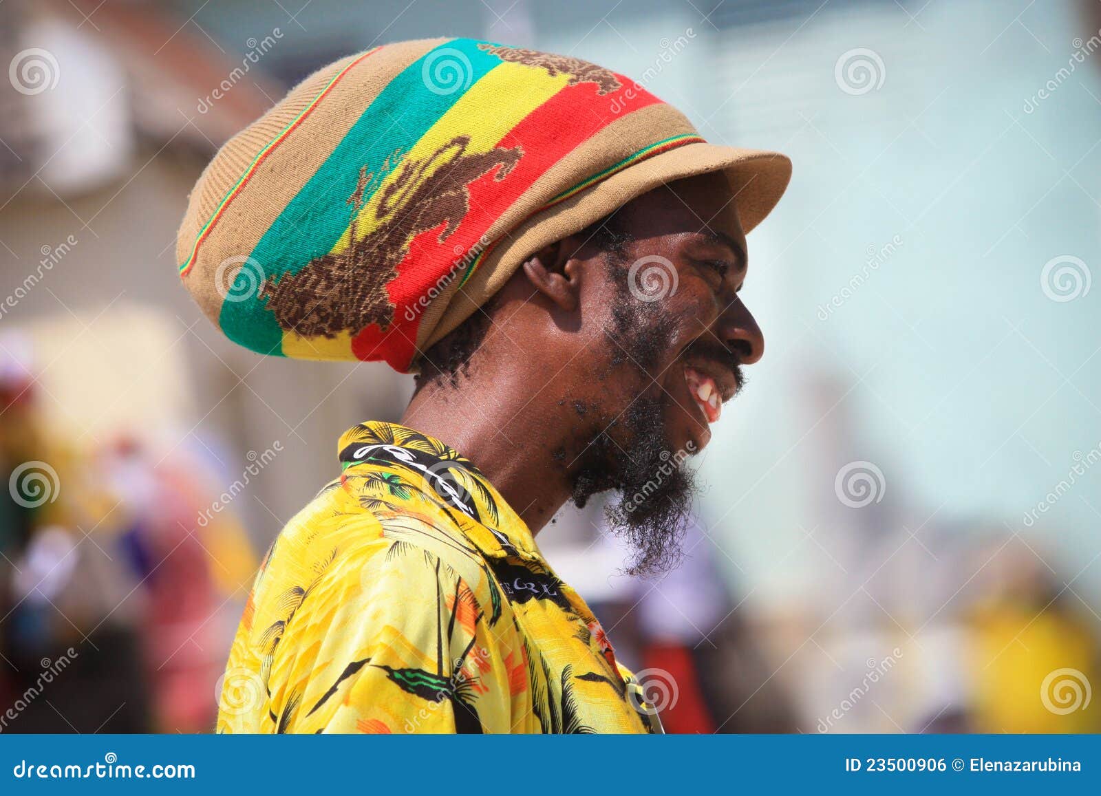 Vendour Jamaicano De La Calle Foto editorial - Imagen de negro ...