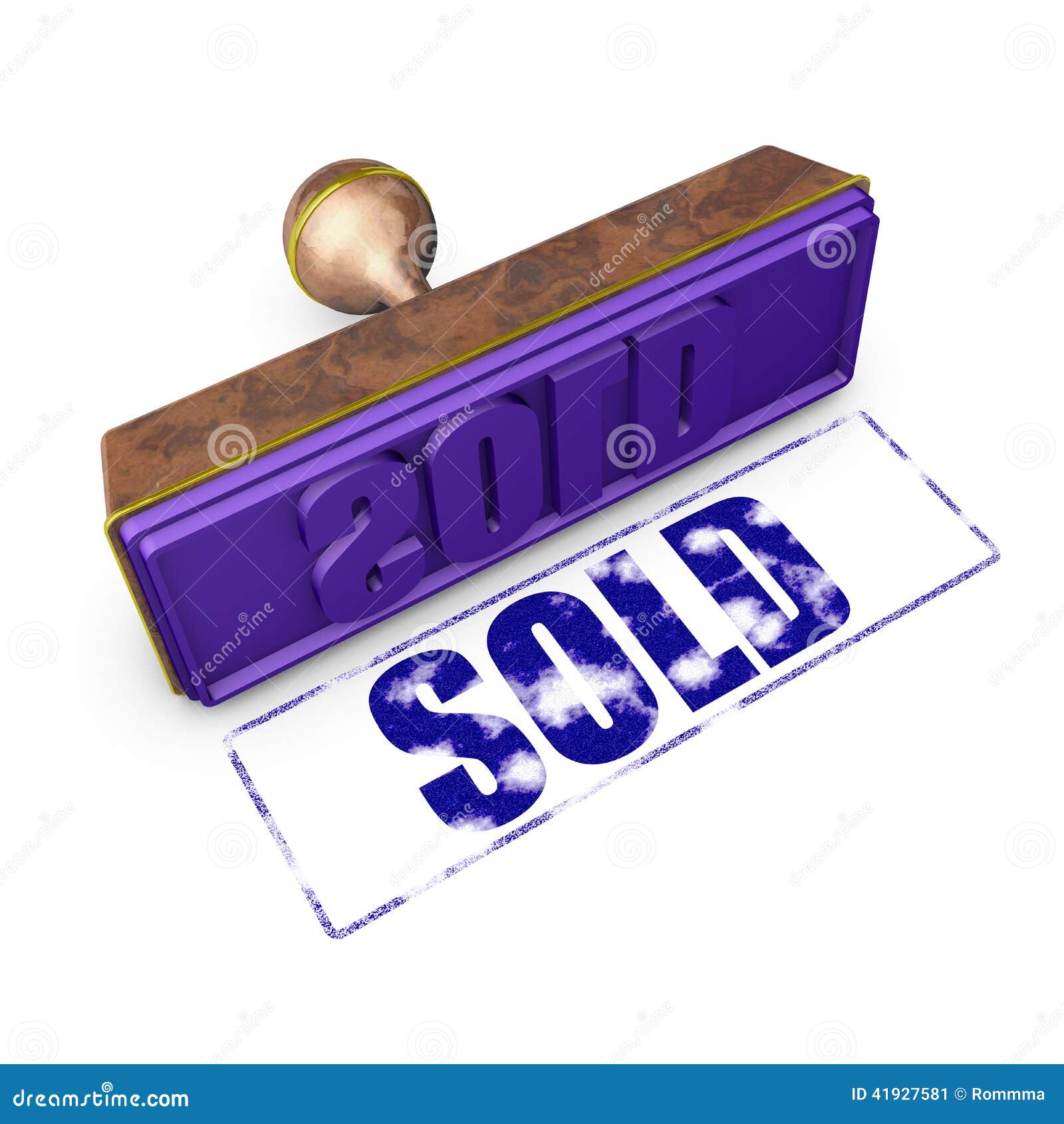 Vendu illustration stock. Illustration du estampille - 41927581