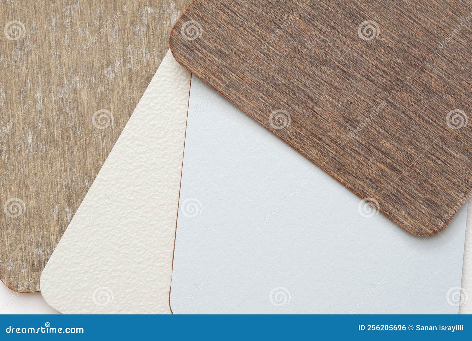 Veneer Samples and Finishes for Decorating Stock Photo - Image of think ...