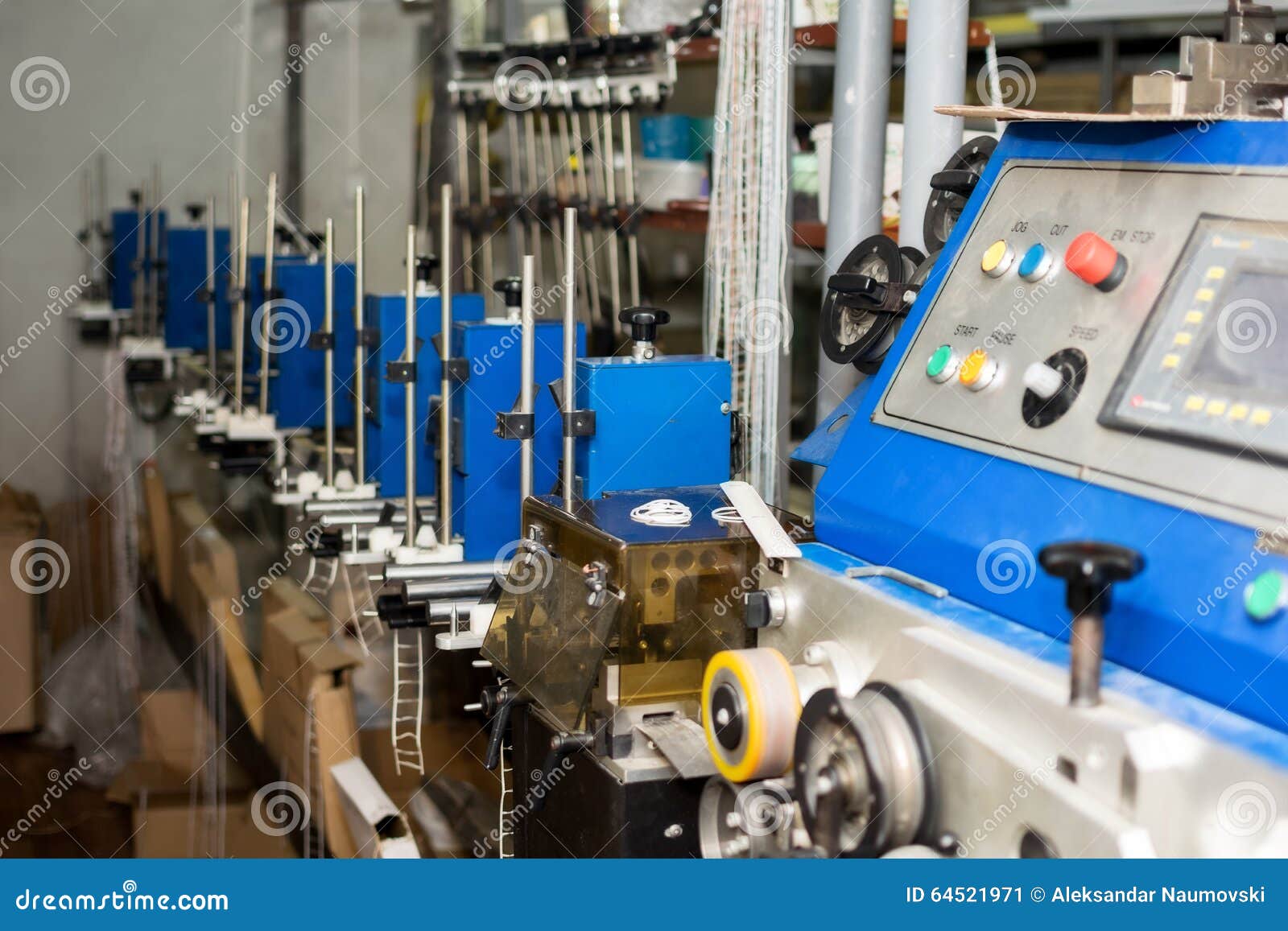 Venetian blinds machine stock image. Image of engineering - 64521971