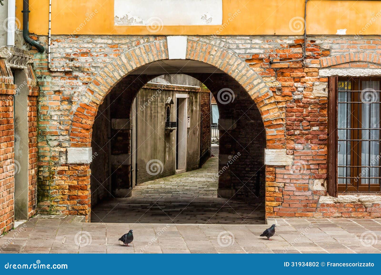 Venetian Gate. Italy stock photo. Image of city, built - 31934802