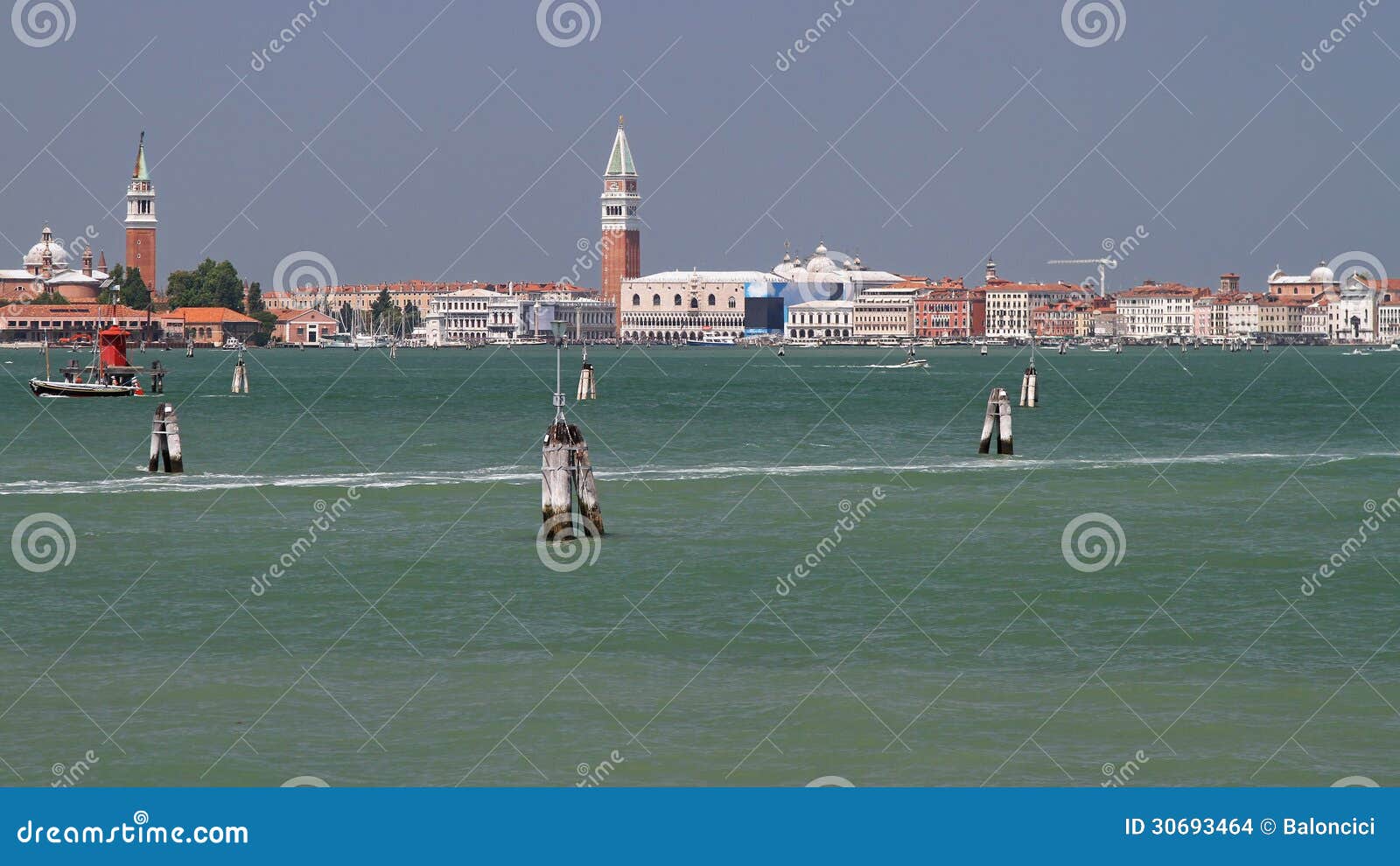 Venetian Lagoon stock photo. Image of cityscape, lagoon - 30693464