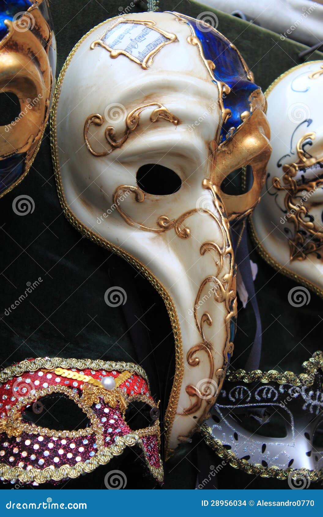 The Venetian Mask Doctor Pantalone Stock Photo - Image of italia ...