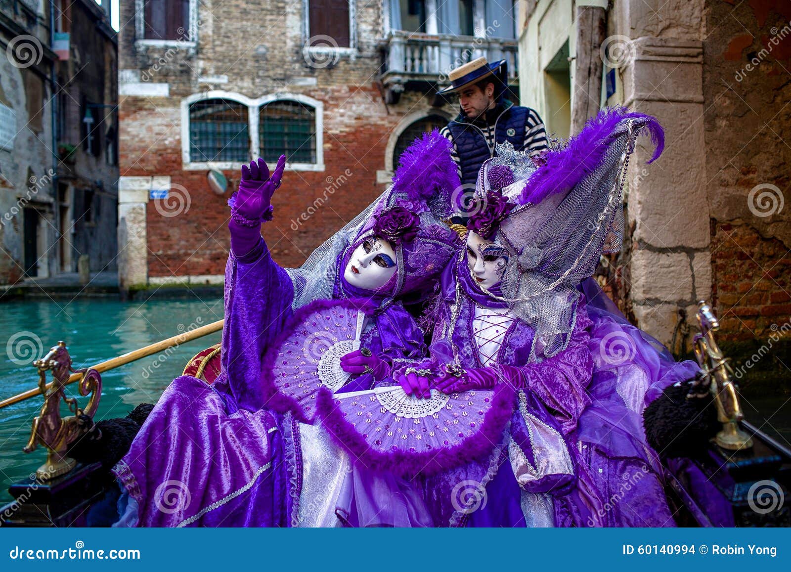 Venetian Masked Models stock photo. Image of veneto, model - 60140994