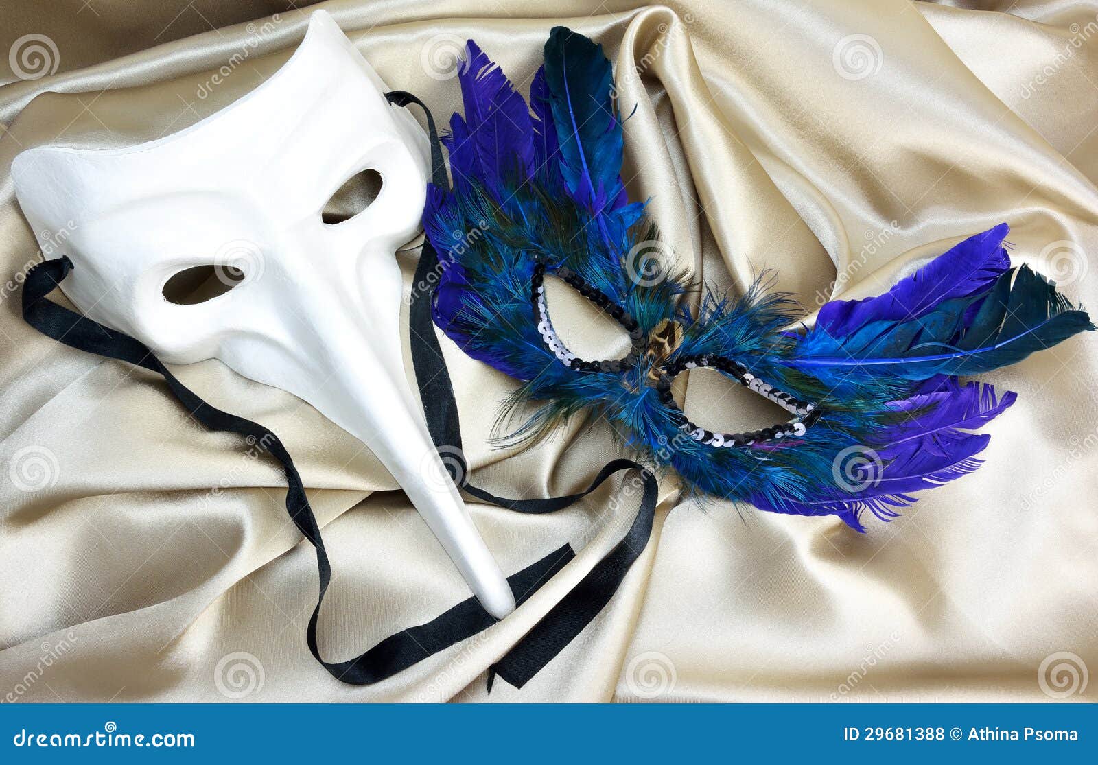 Venetian masks stock photo. Image of carnival, decoration - 29681388
