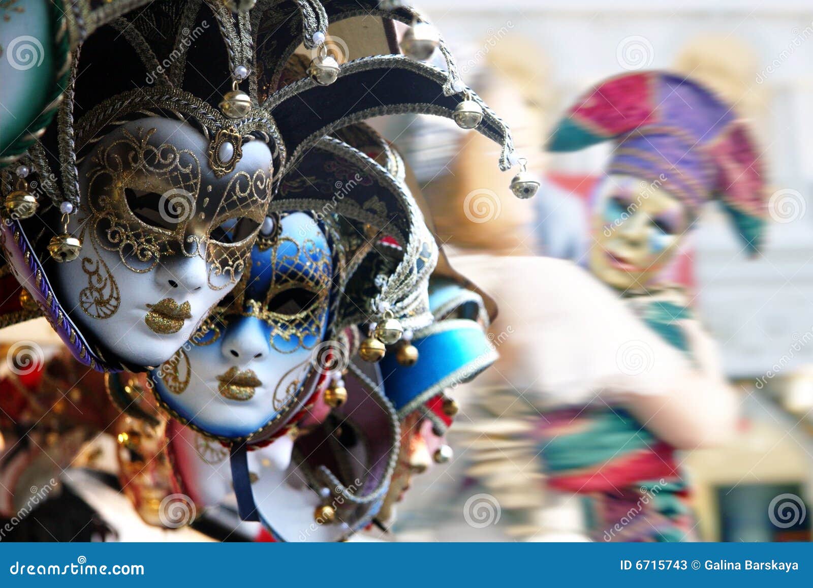 Venetian Masks 10 Stock Image | CartoonDealer.com #1342903