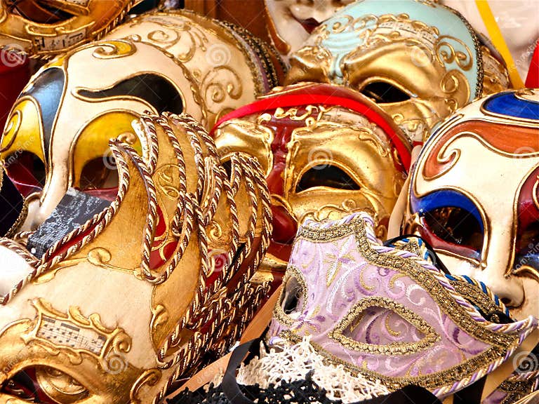 Venetian Masquerade stock photo. Image of europe, colours - 20152152