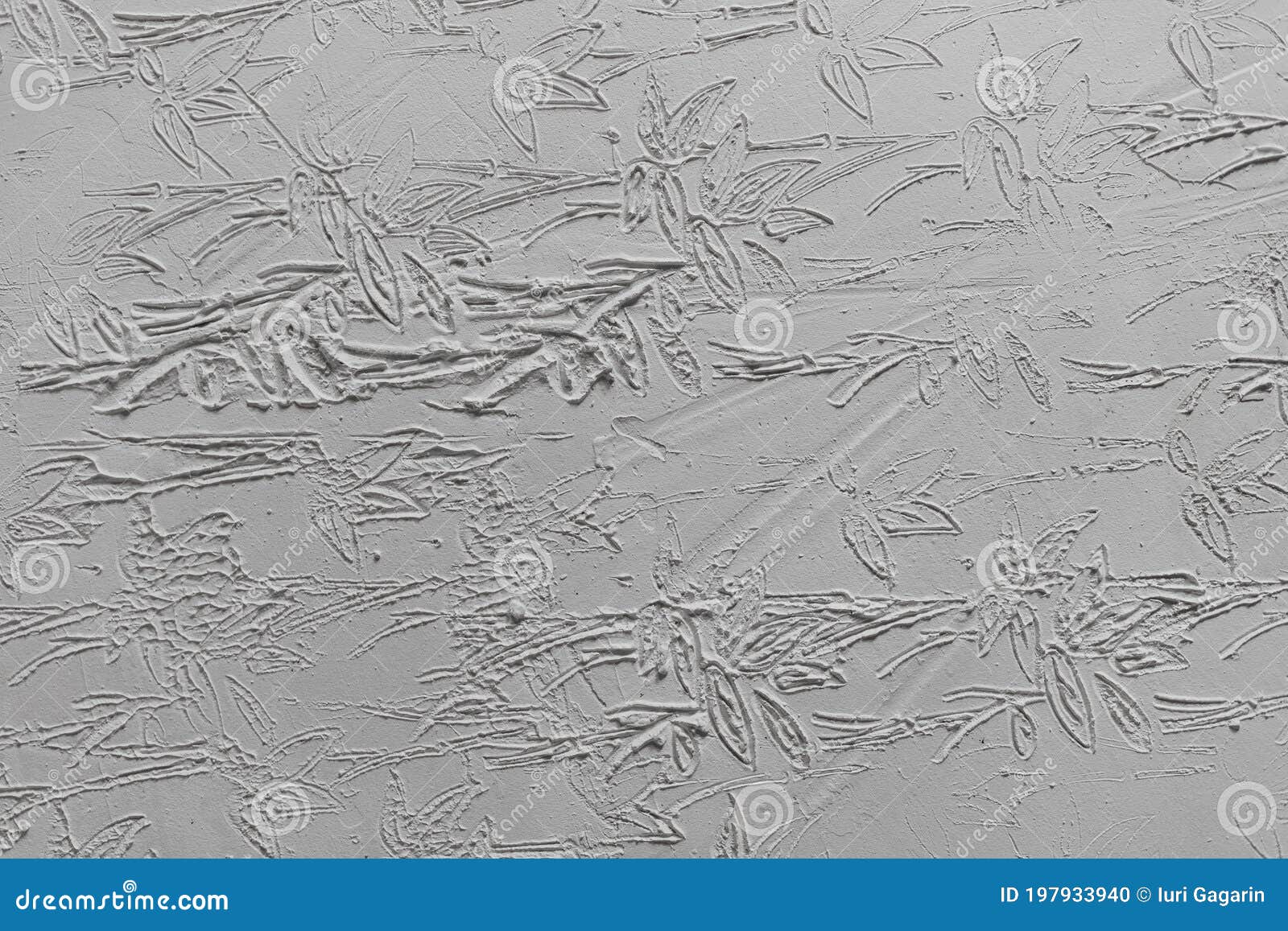 Venetian Plaster. the First Coarse Layer in Creating Decorative ...