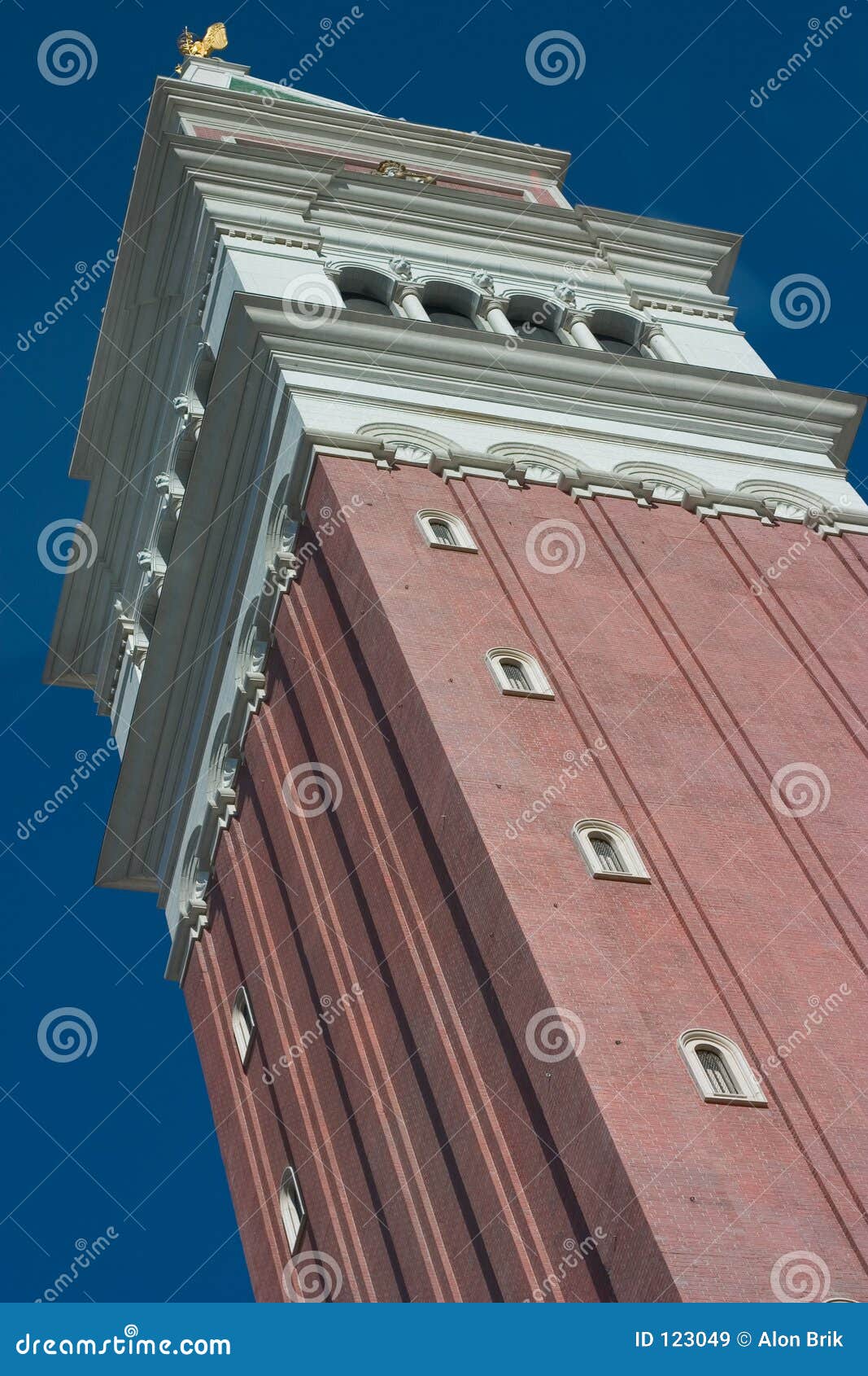 Venetian Tower Perspective editorial stock image. Image of texture - 123049
