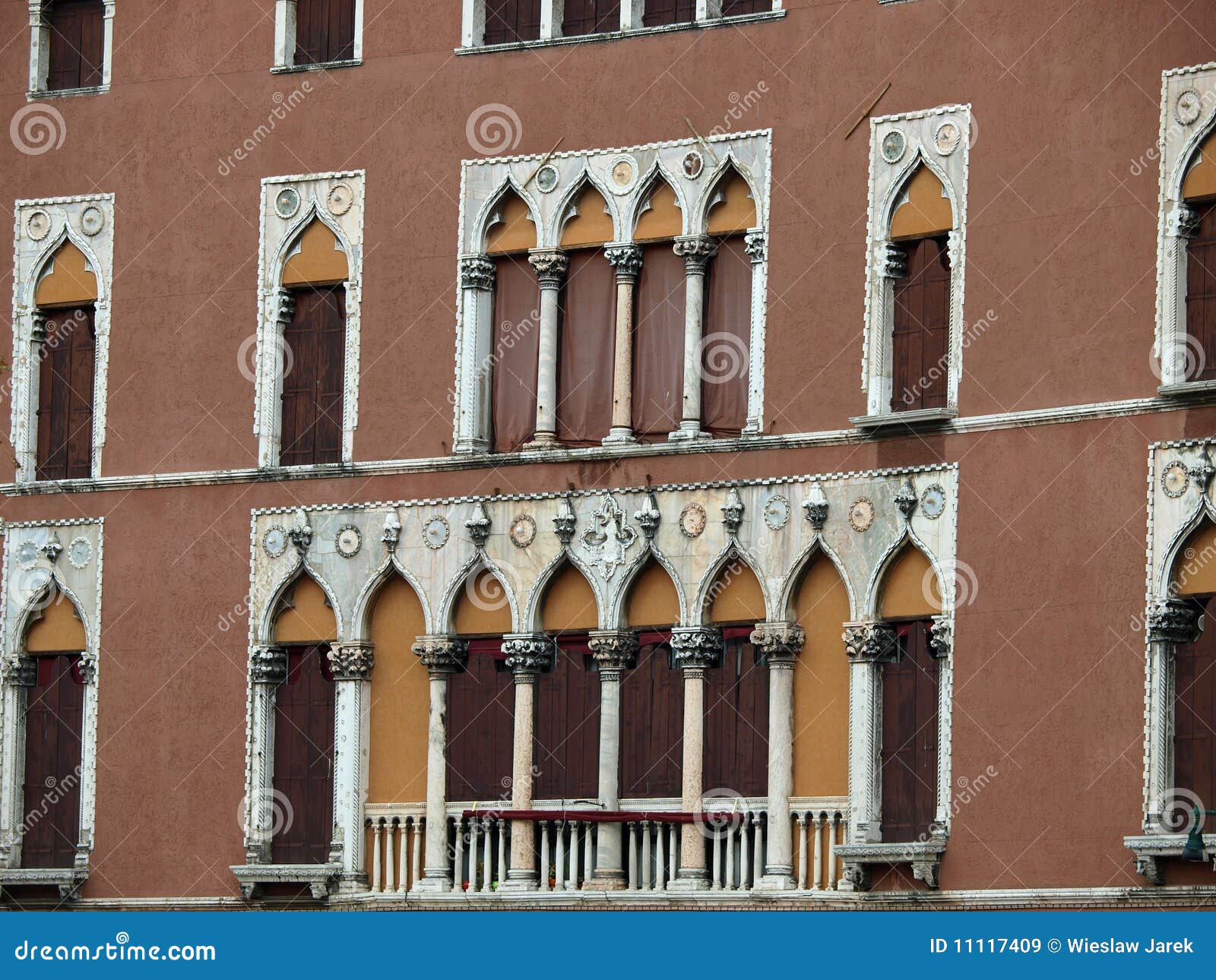 Venetian windows stock image. Image of beauty, ornamental - 11117409