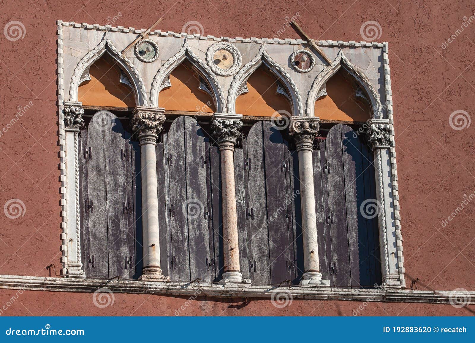 Venetian Windows Stock Image | CartoonDealer.com #142703389