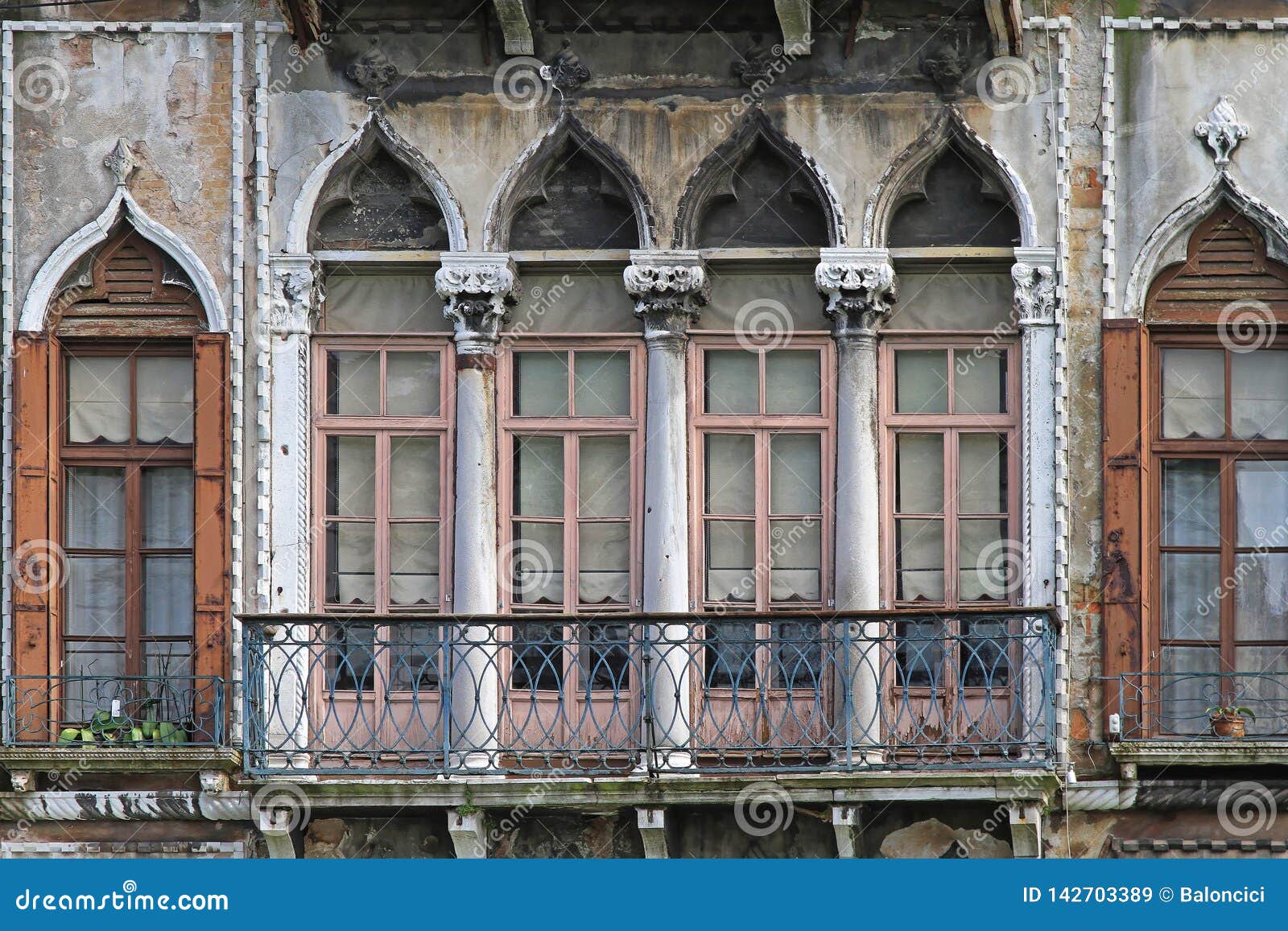 Venetian Windows Stock Image | CartoonDealer.com #142703389