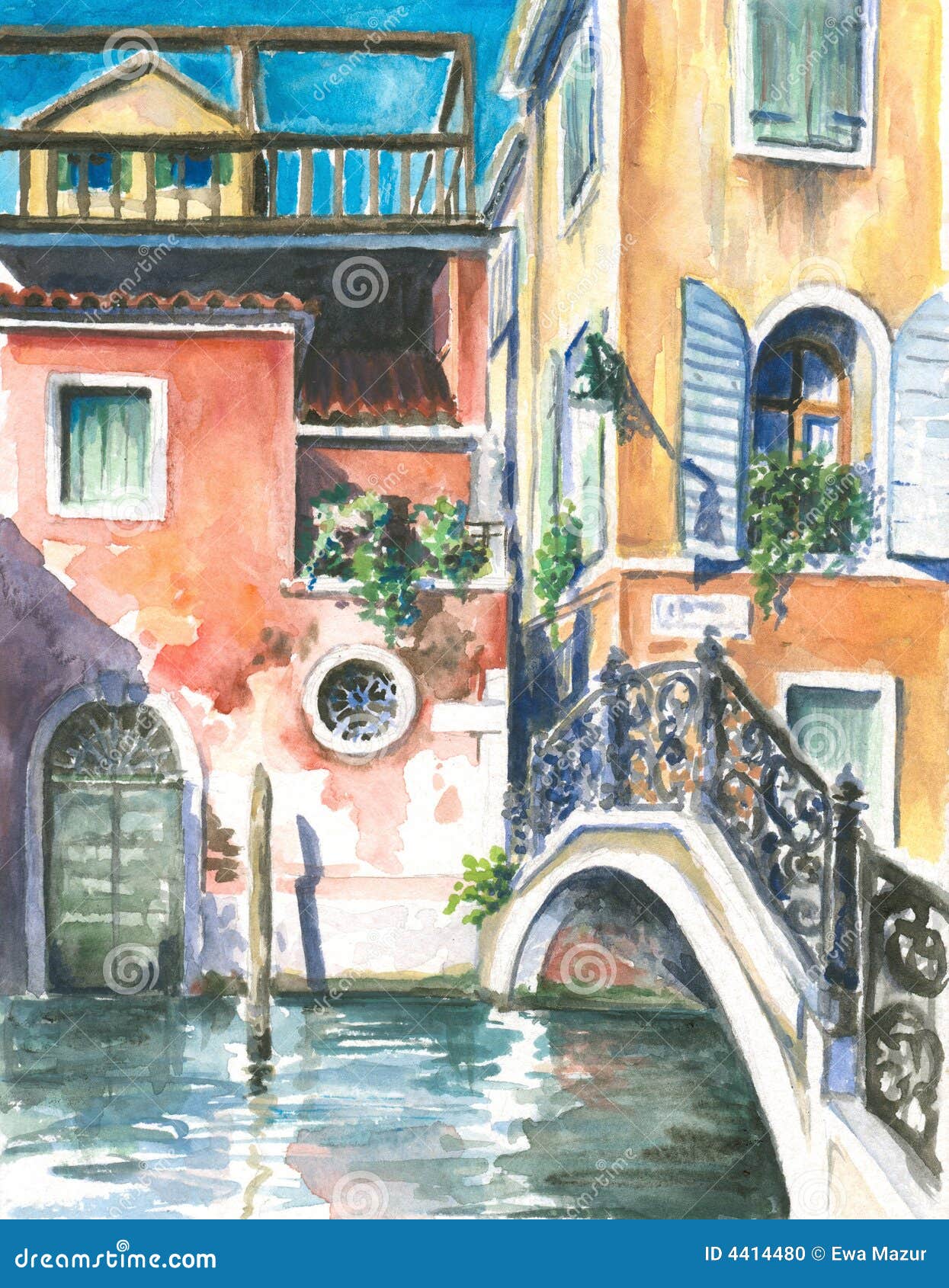Venezia illustrazione di stock. Illustrazione di venezia - 4414480