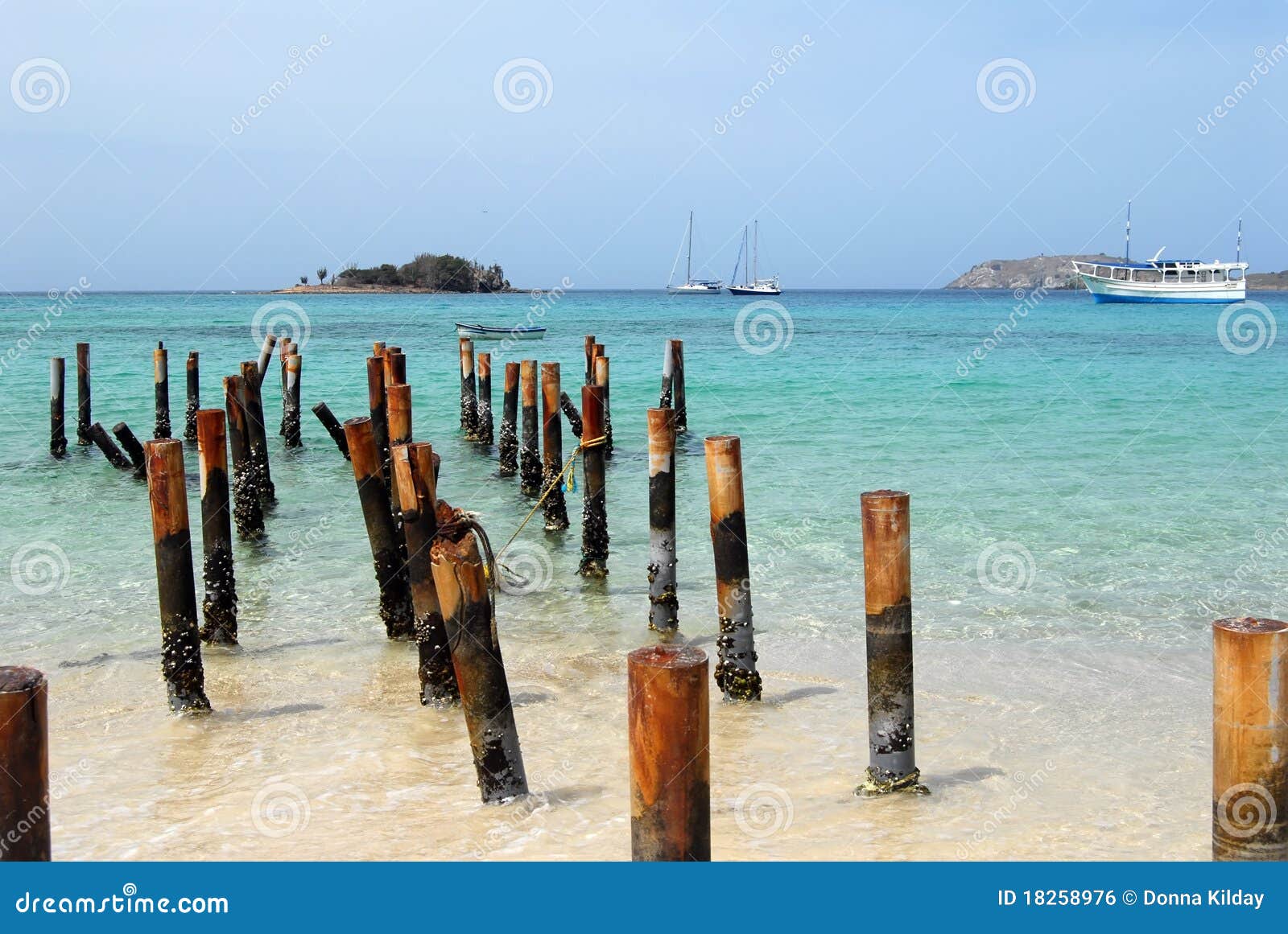 Venezuela - Caribbean Sea stock photo. Image of clear - 18258976
