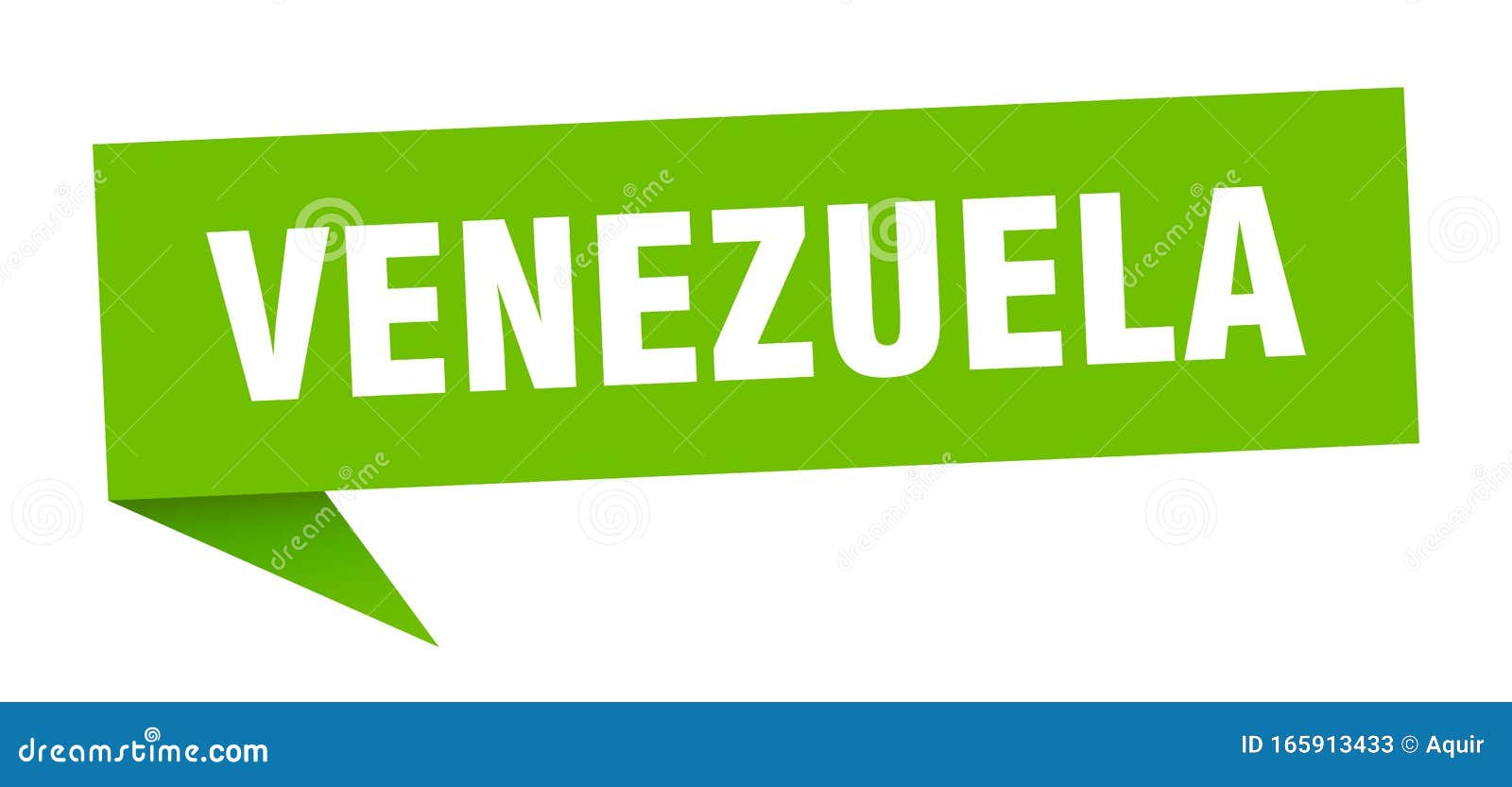 Venezuela Sticker. Venezuela Signpost Pointer Sign Stock Vector ...