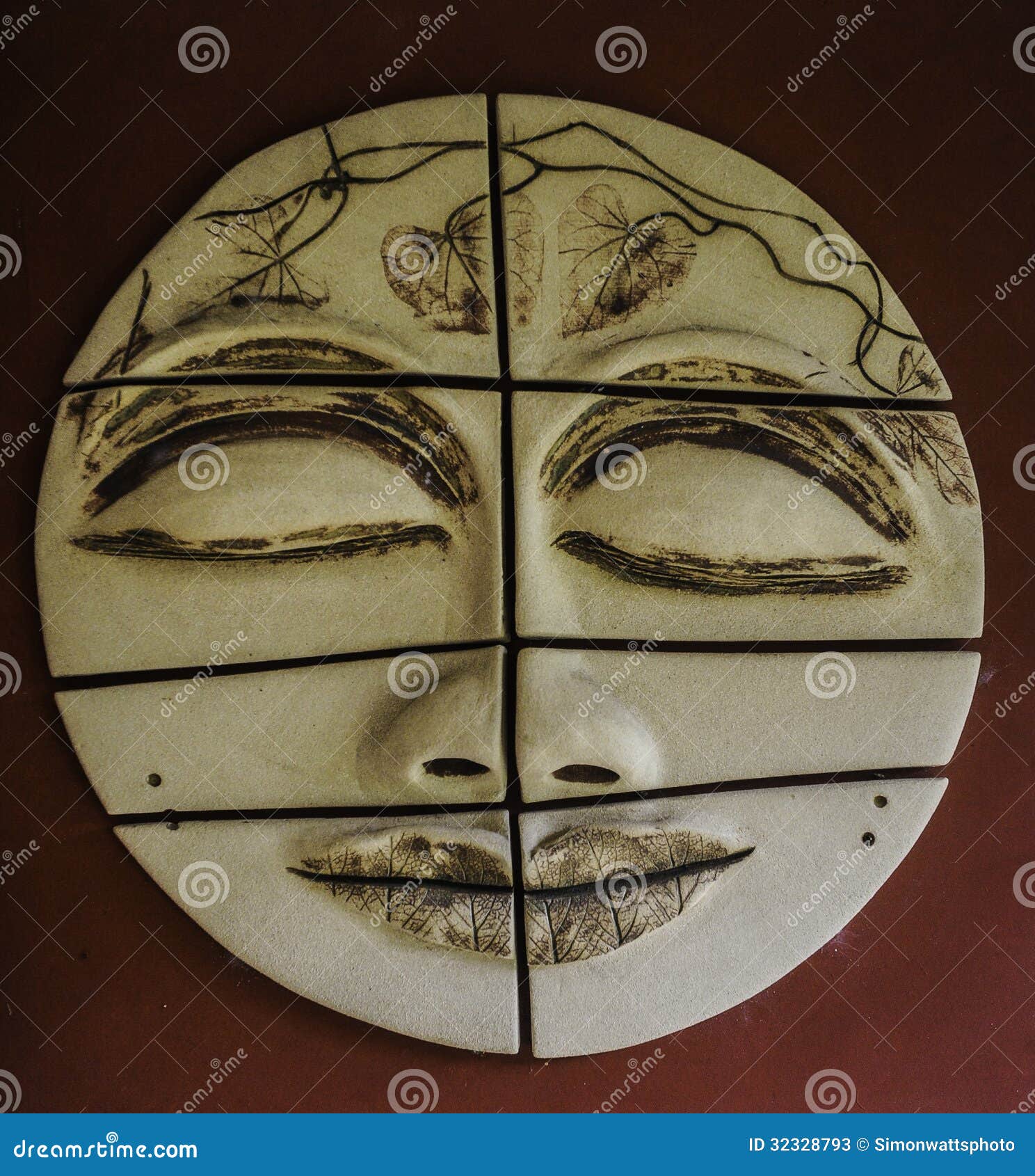 Venezuelan Mask stock image. Image of wall, south, decorative - 32328793