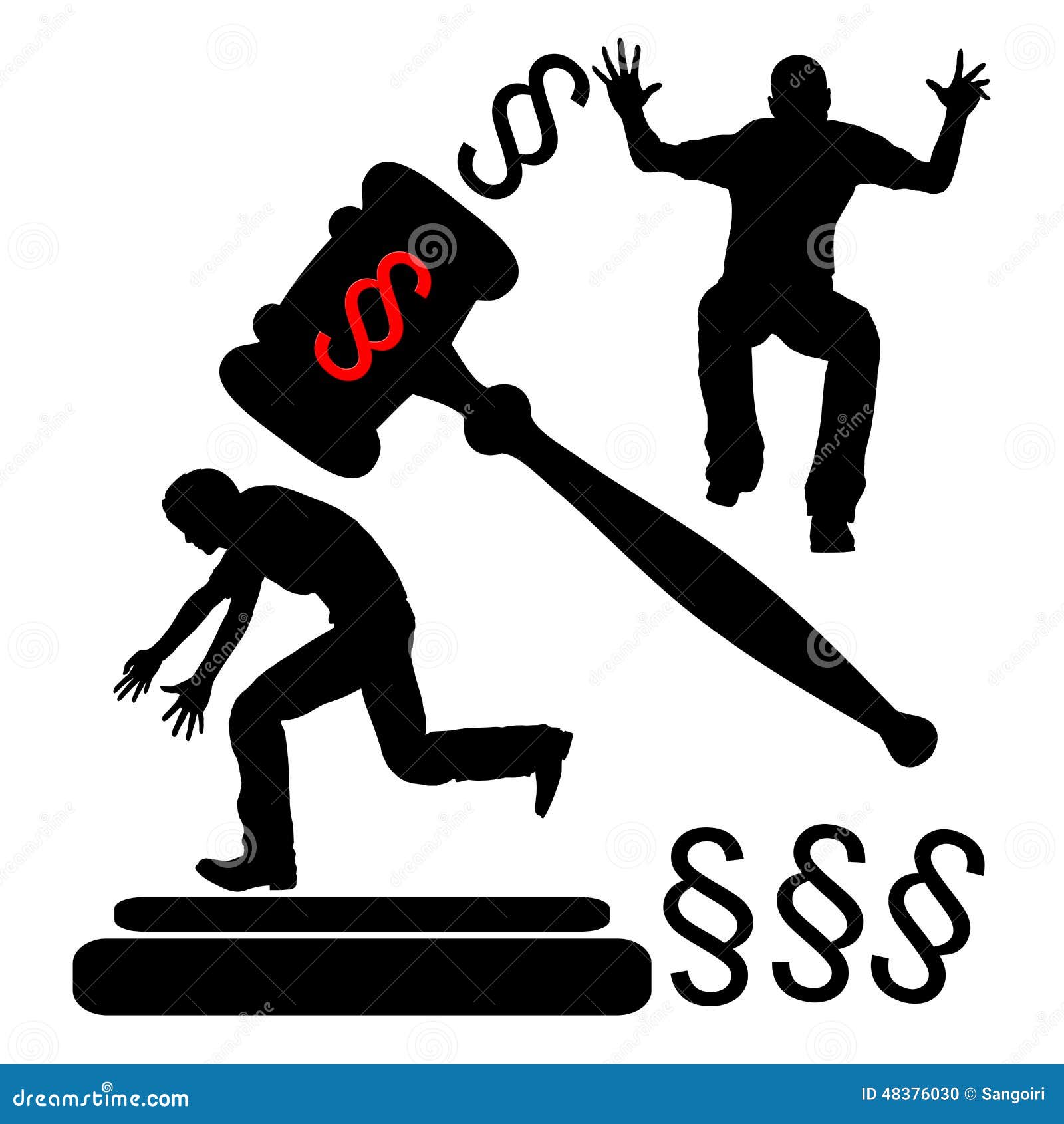 Vengeance illustration stock. Illustration du revanche - 48376030