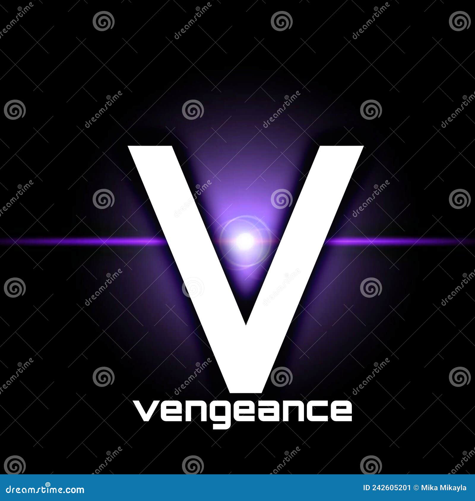 Vengeance Wallpaper Logo Screen Screenlock Stock Image | CartoonDealer ...