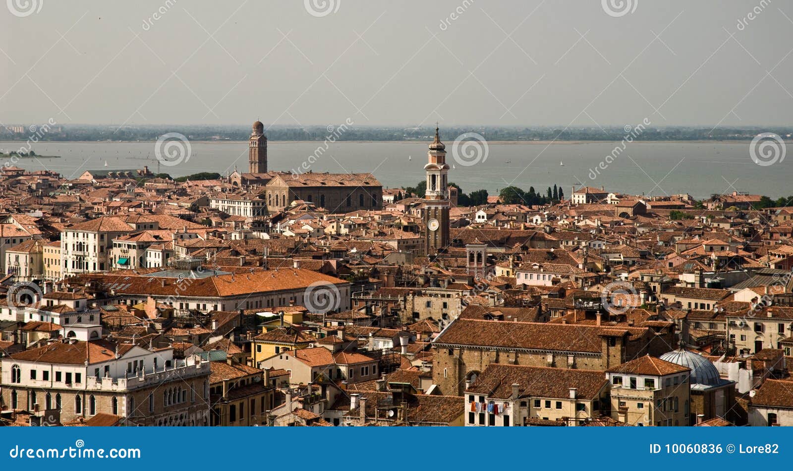 Venice from Above, Italy stock photo. Image of water - 10060836