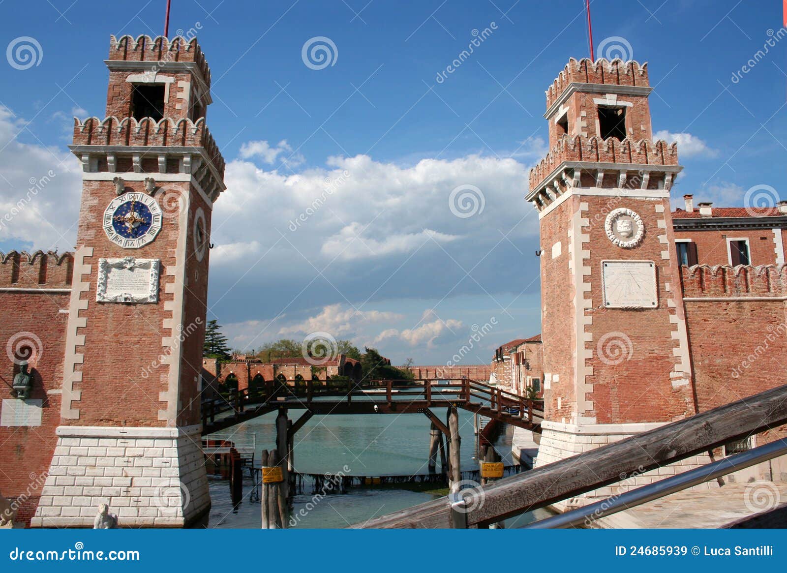 Venice Arsenal stock image. Image of facade, romantic - 24685939