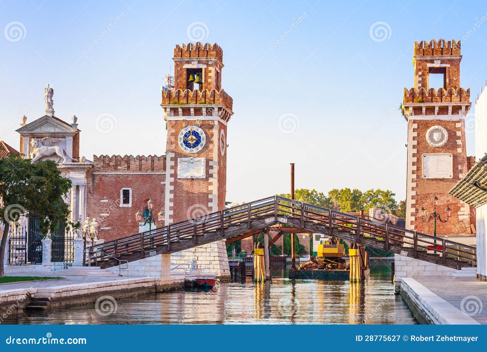 Venice, Arsenale Historic Shipyard Stock Image - Image of arsenale ...