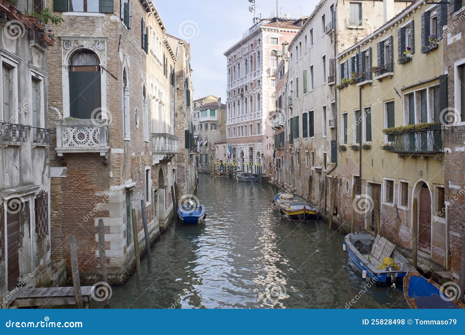 Venice boats stock photo. Image of attraction, italian - 25828498