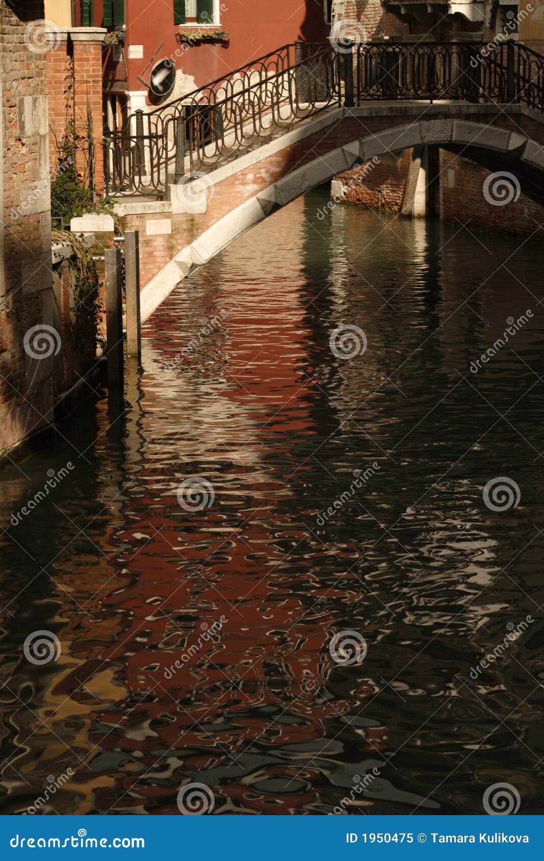 Venice, Bridge Over a Channel Stock Image - Image of city, canal: 1950475