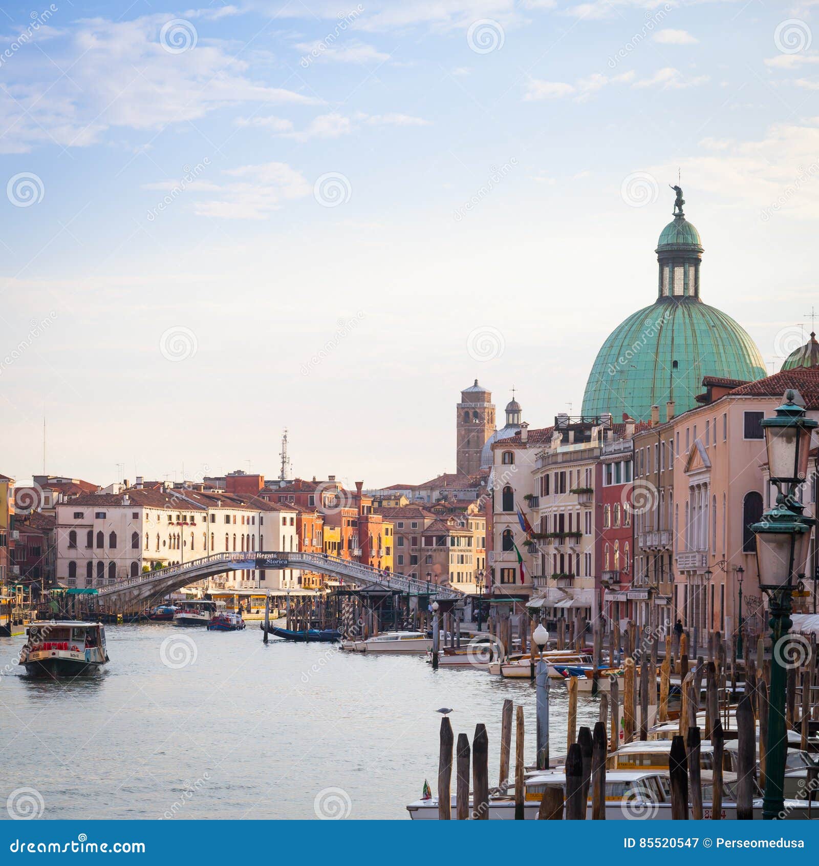 Venice canal view editorial photography. Image of venezia - 85520547