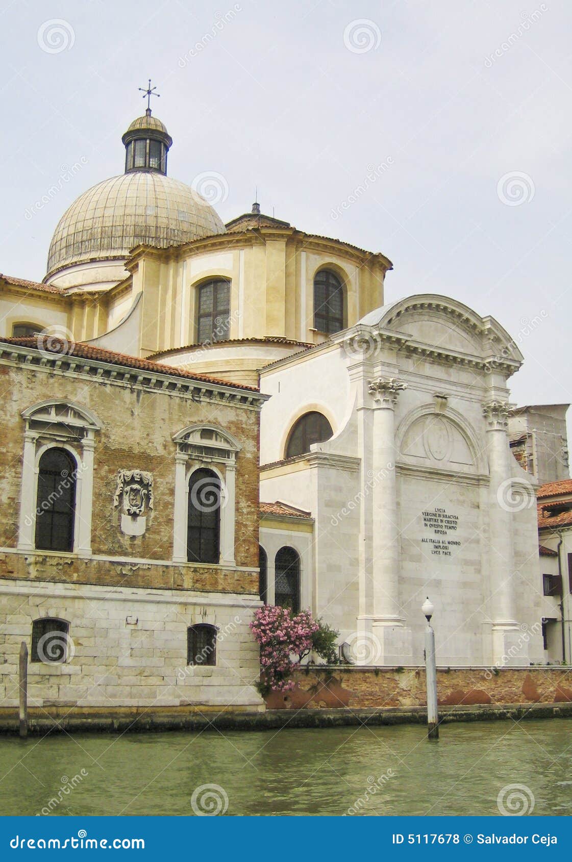 Venice church stock photo. Image of building, houses, holiday - 5117678