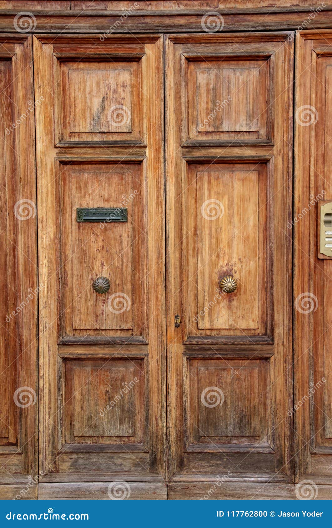 Venice Door stock photo. Image of tourism, architecture - 117762800
