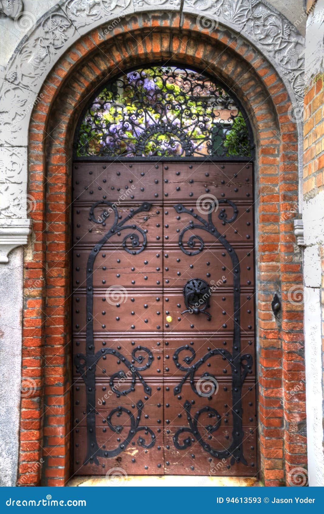 Venice Door stock image. Image of venice, europe, closed - 94613593