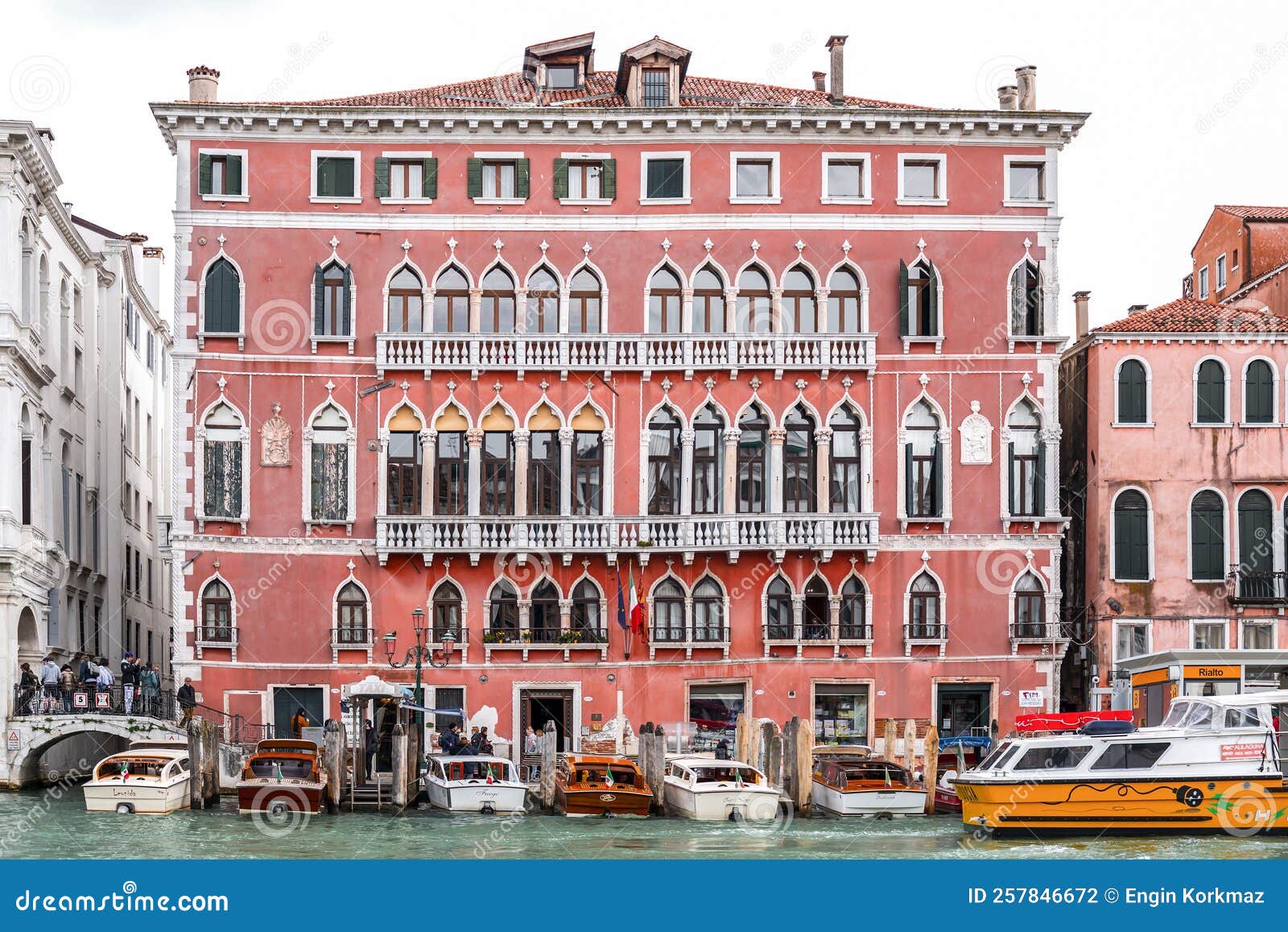 Typical Venetial Architecture in Venice, Italy Editorial Photography ...