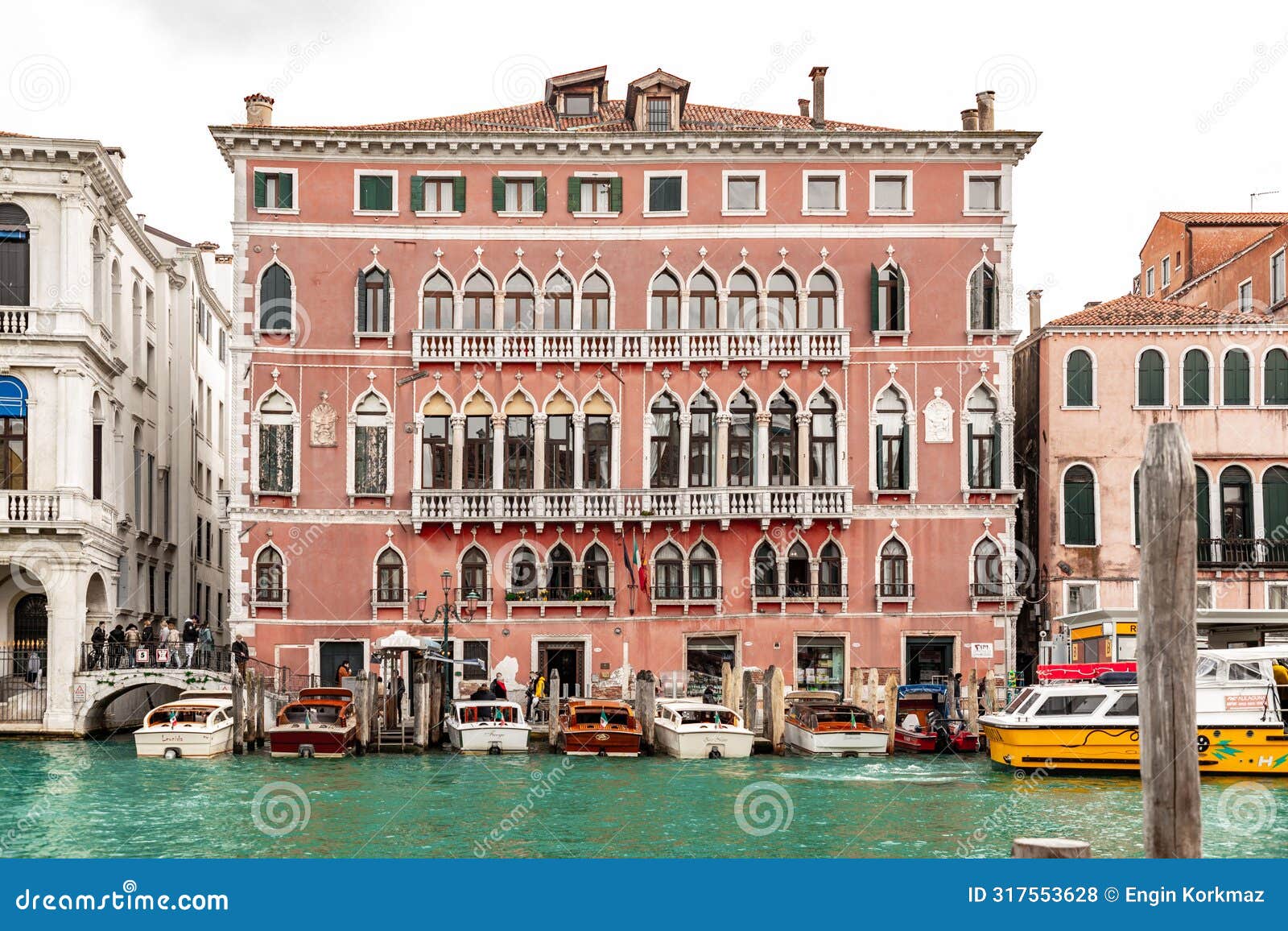 Typical Venetial Architecture in Venice, Italy Editorial Stock Photo ...