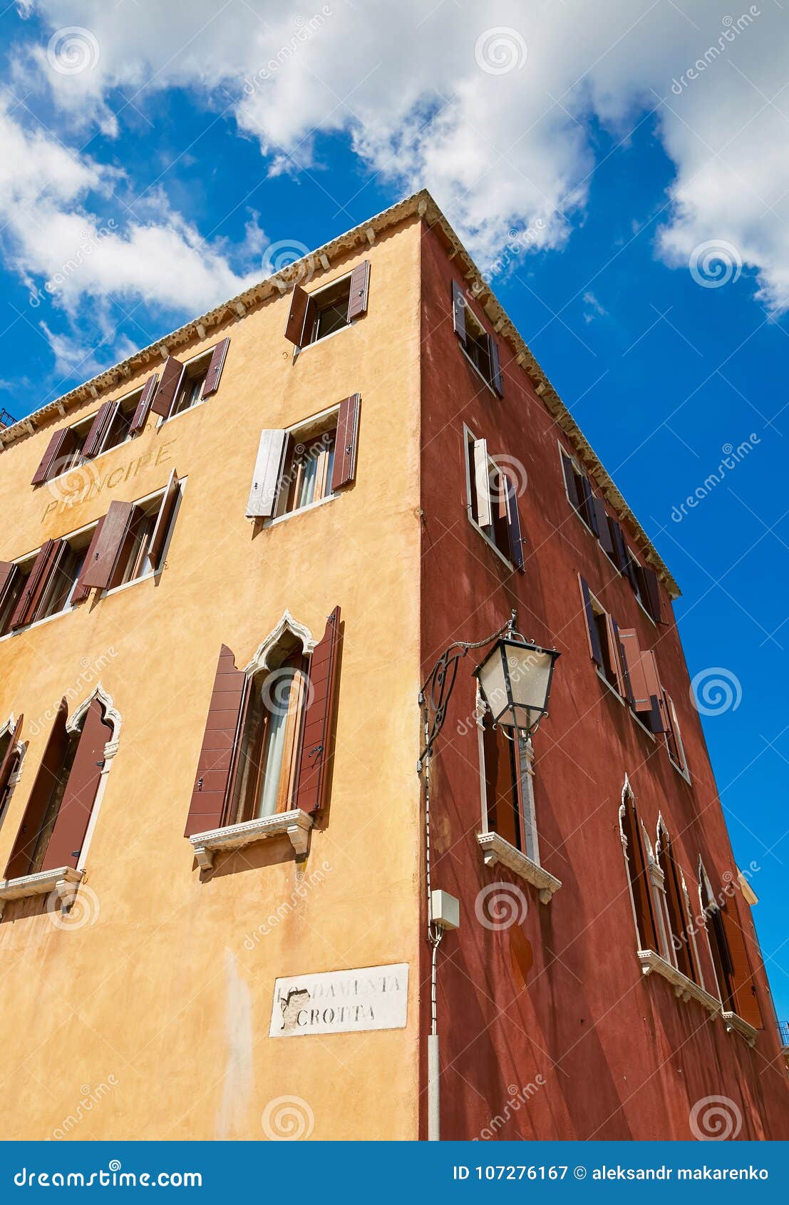 Venice, Italy - August 14, 2017: the Classical Structure of an ...