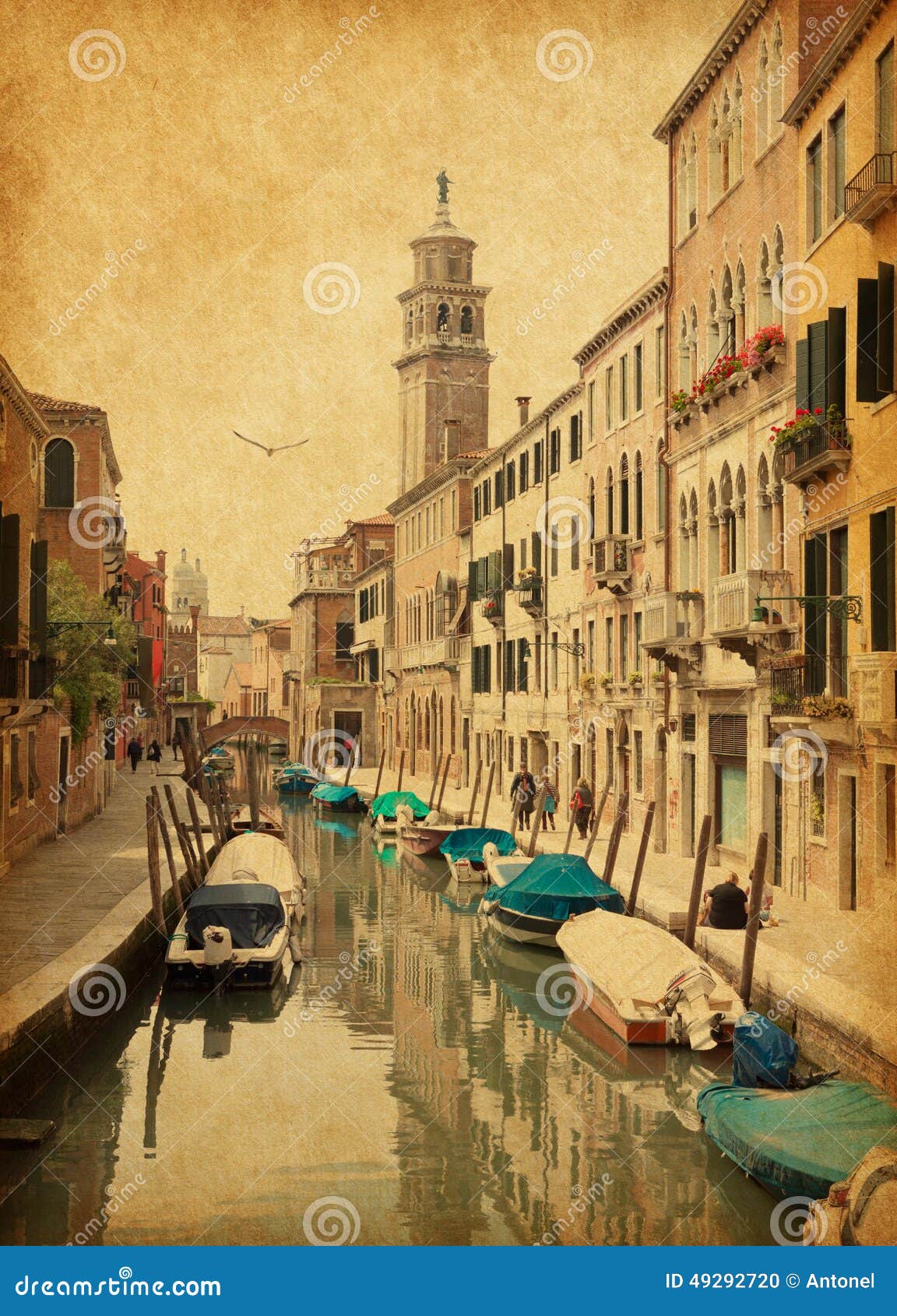 Venice, Italy stock photo. Image of paper, cannal, city - 49292720