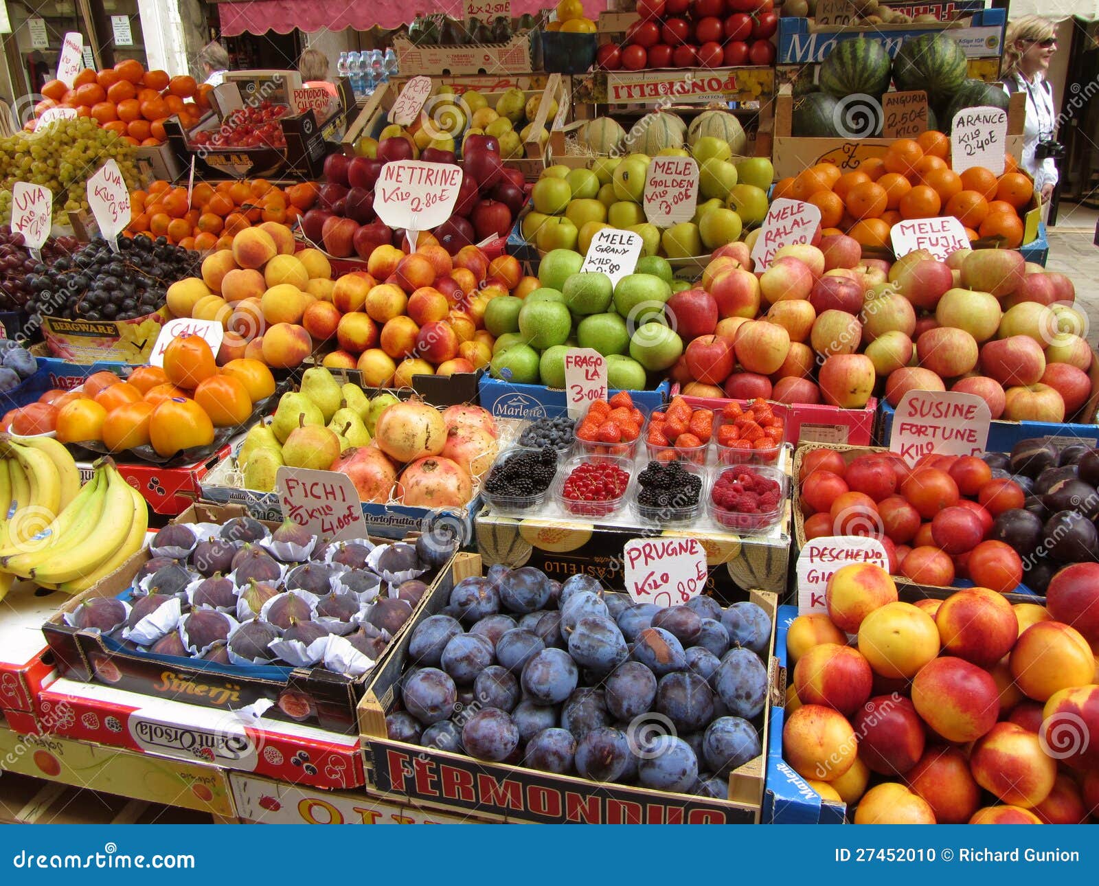 Venice Italy Fruit Stand Editorial Image | CartoonDealer.com #27452010