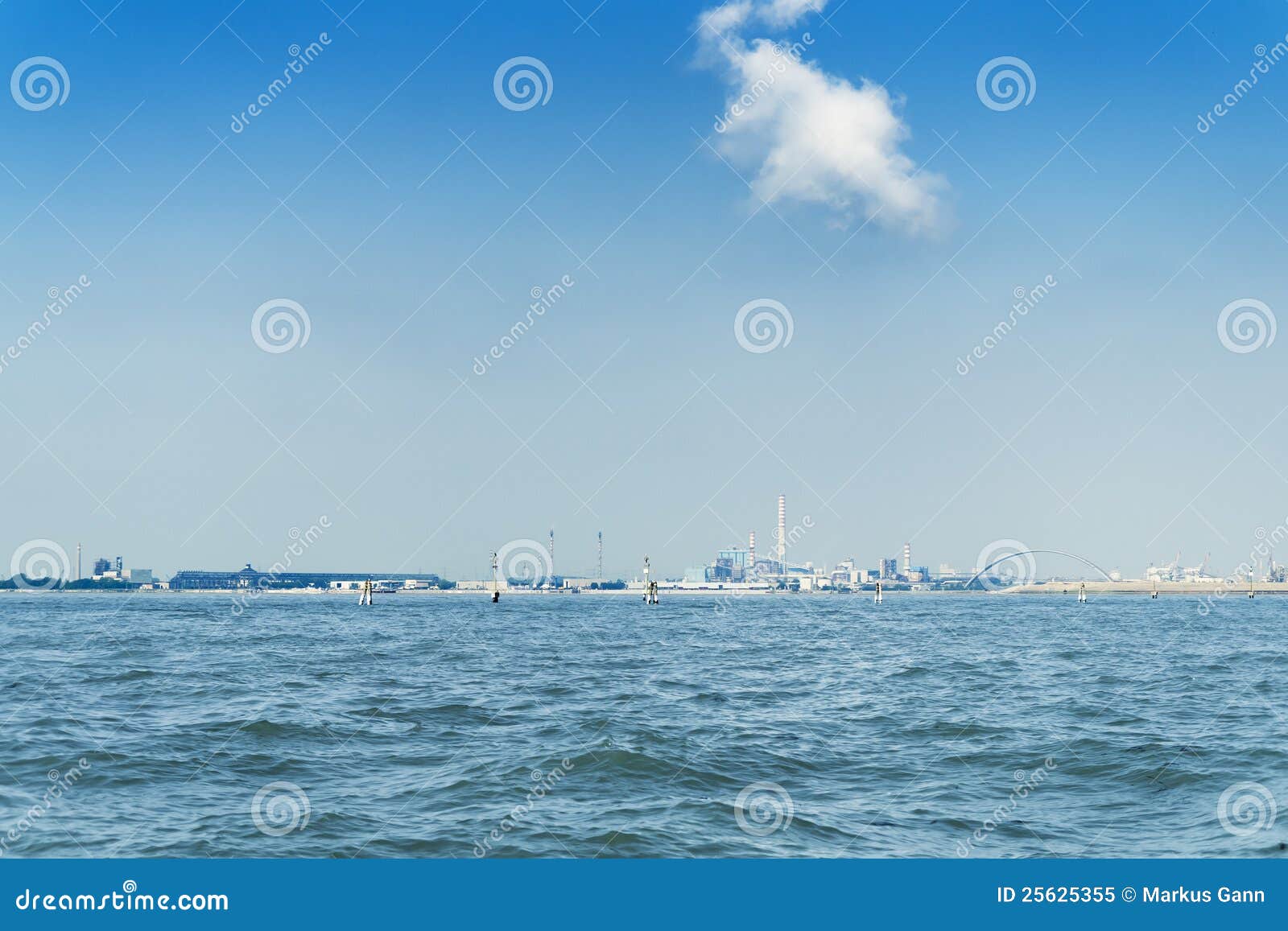 Venice Italy industry stock image. Image of space, europe - 25625355