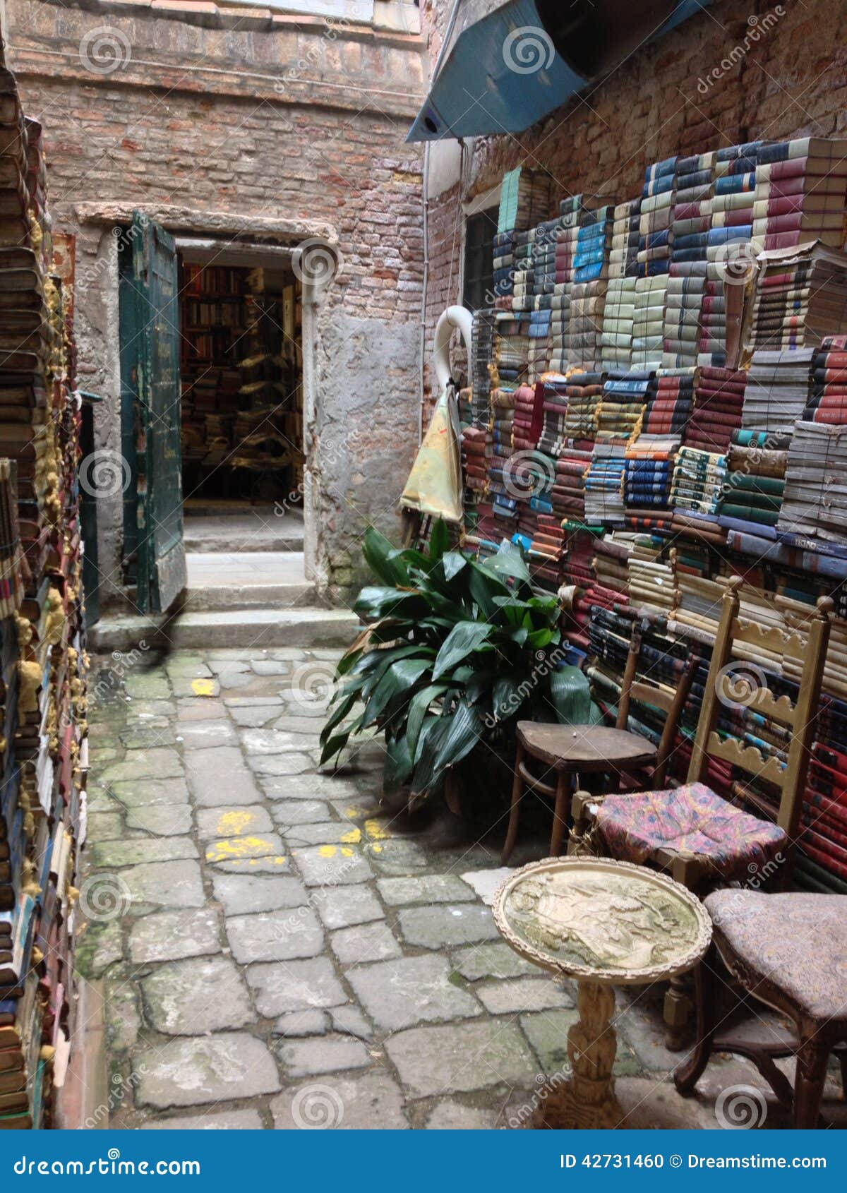 Venice Italy stock photo. Image of bookstore, noboat - 42731460