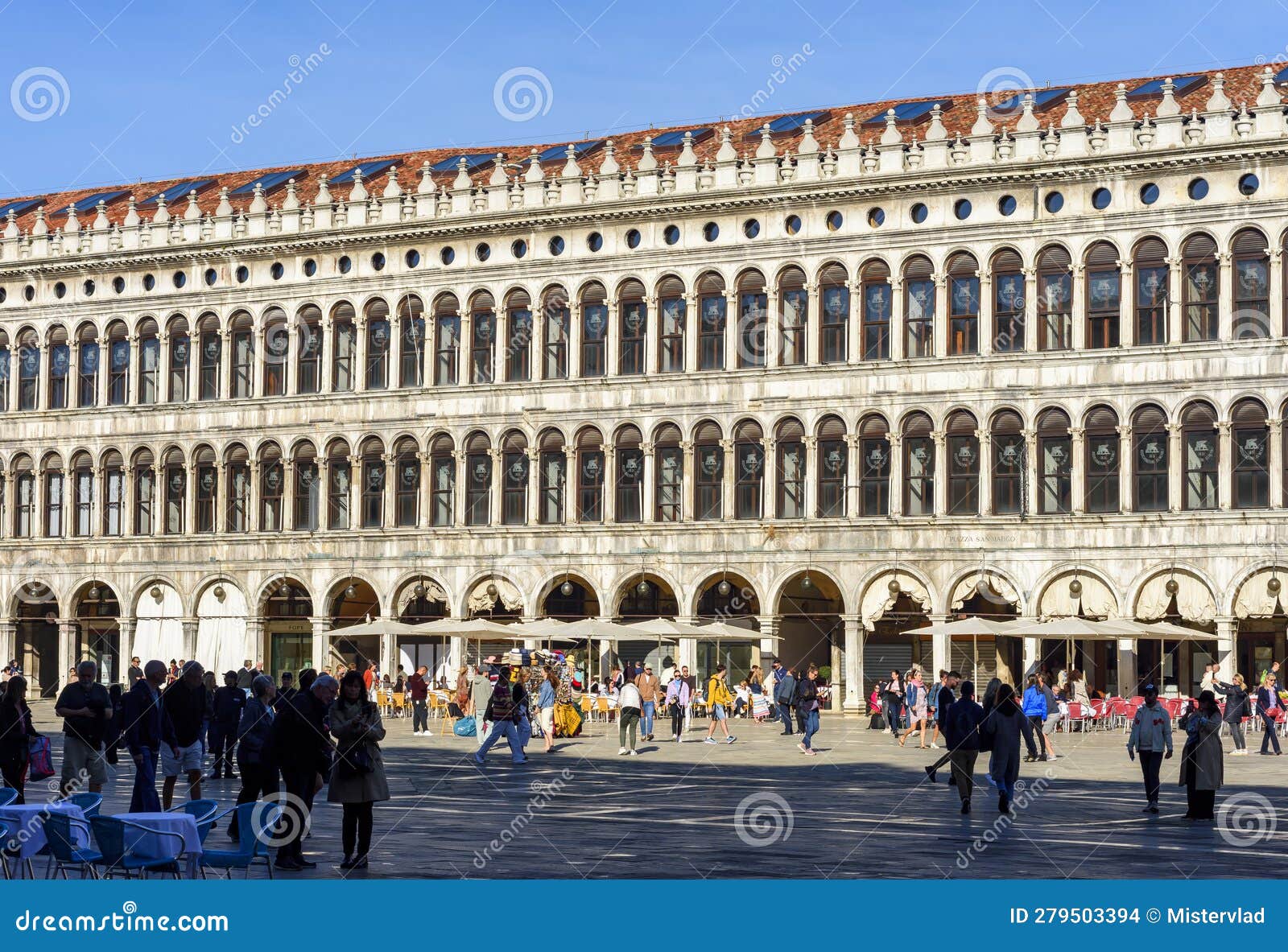 Venice, Italy - October 2022: Architecture of St. Mark S Square in ...