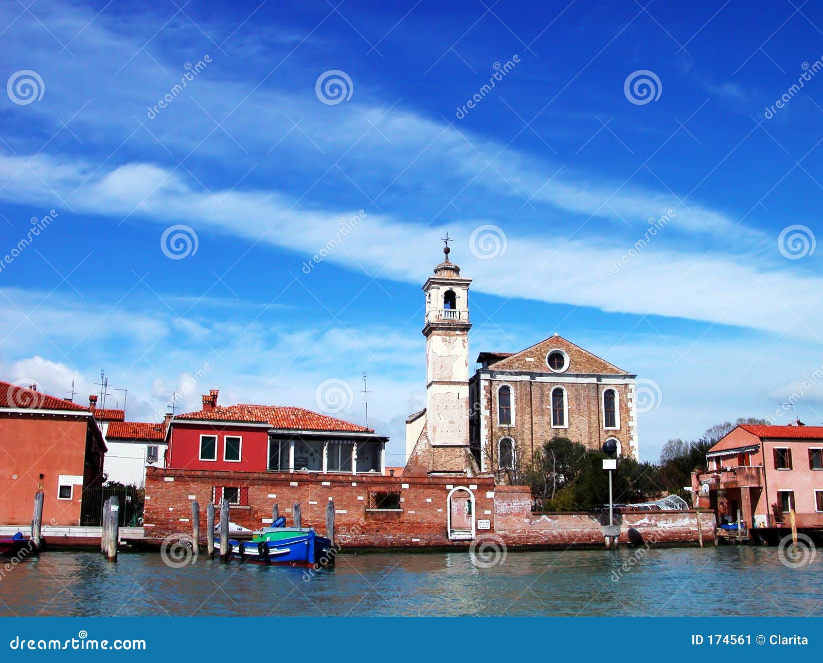 Venice Lagoon stock image. Image of architectural, outside - 174561