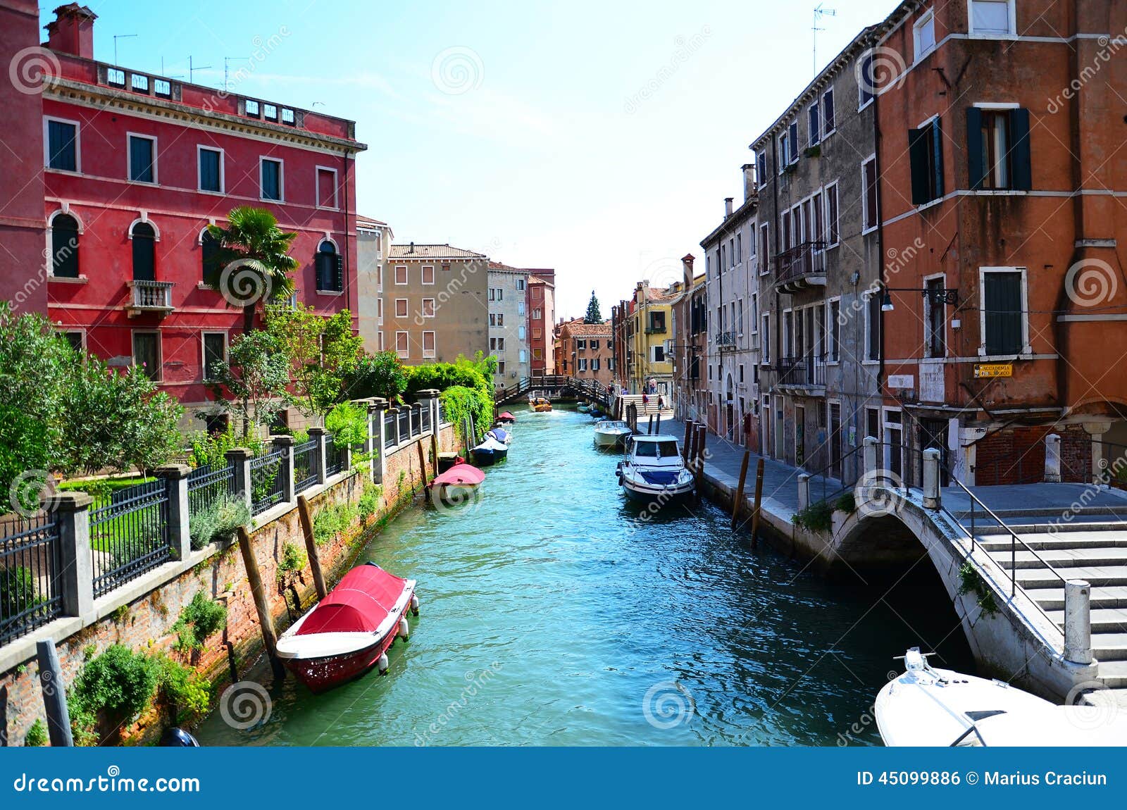Venice landscape stock photo. Image of view, love, boats - 45099886