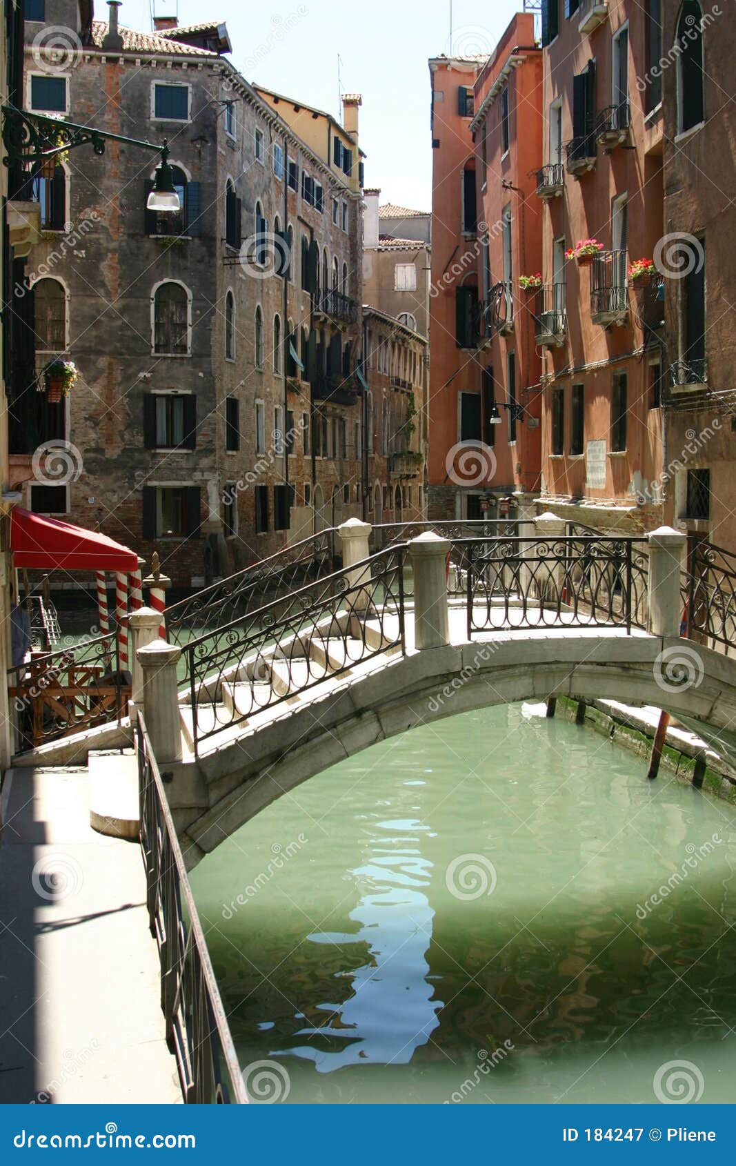 Venice - Nice View with Bridge Stock Image - Image of transportation ...