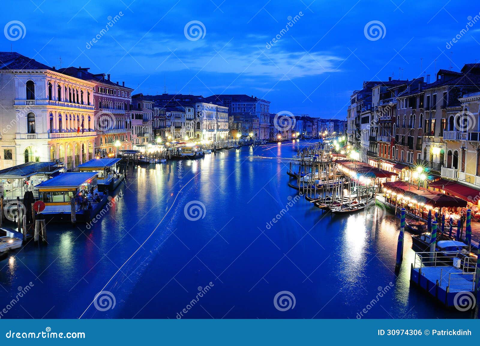 Venice night editorial photo. Image of sunrise, sunset - 30974306