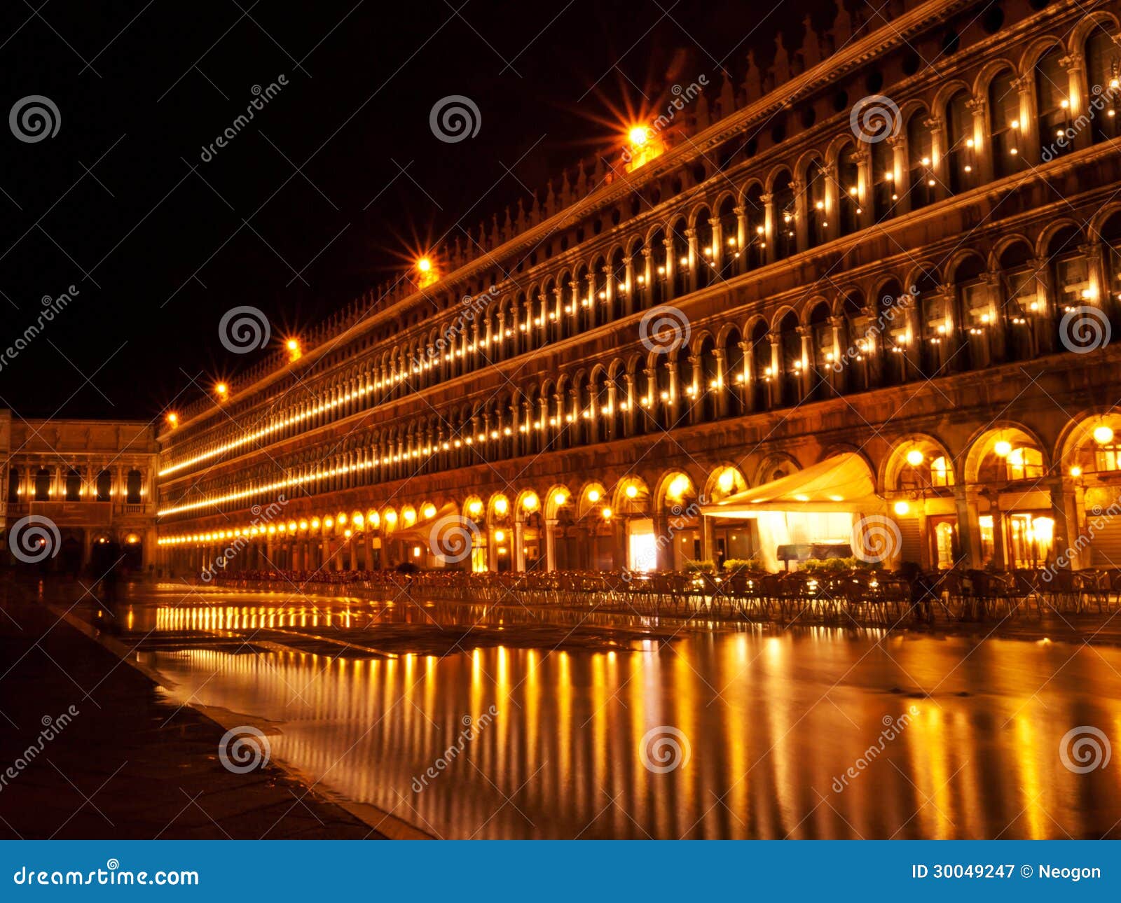 Venice by night, Italy stock image. Image of city, night - 30049247